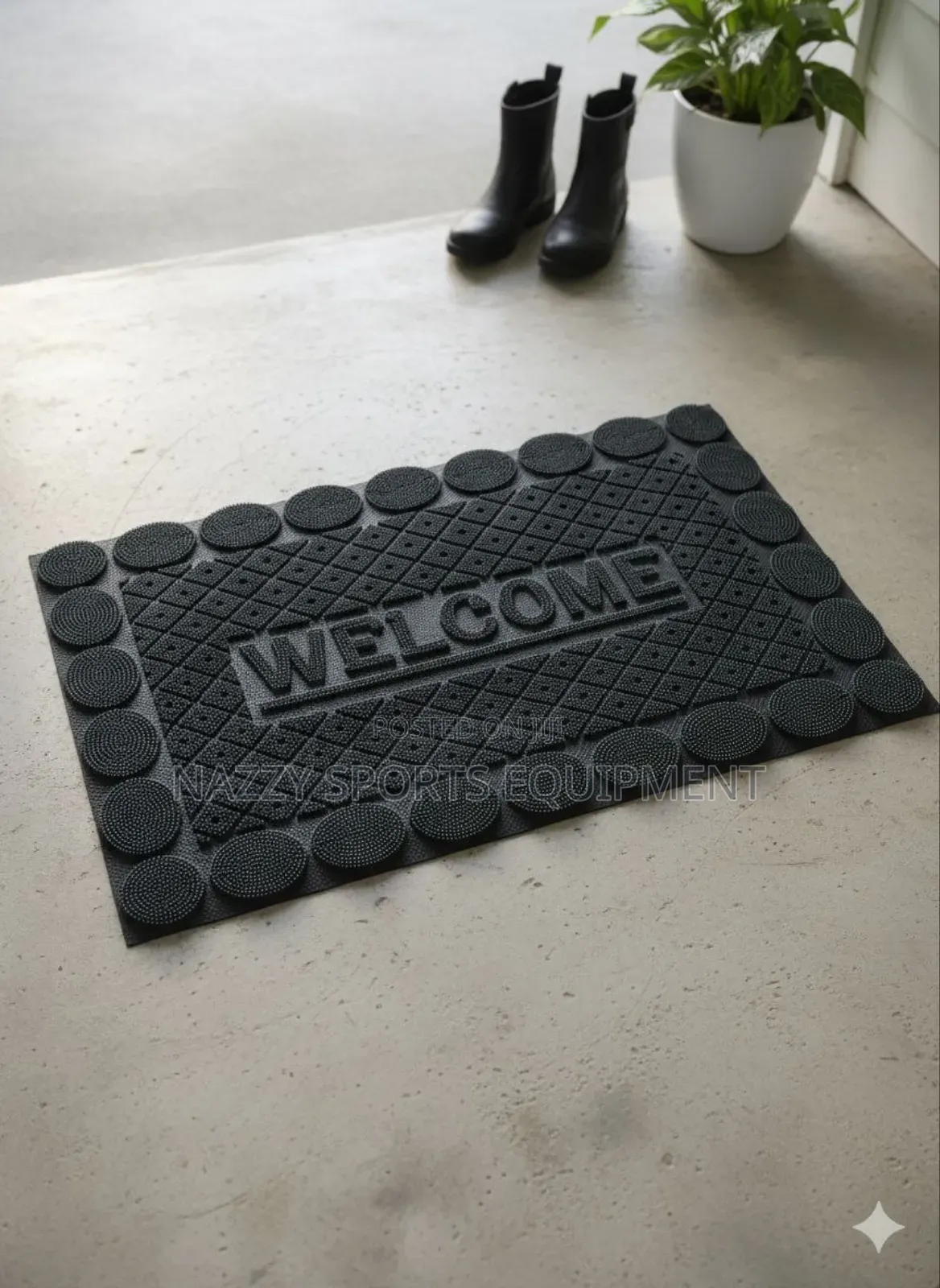 Welcome Rubber Foot Mat 45 by 75cm in Eko Atlantic - Home Appliances ...