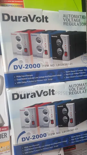 Duravolt 2000va Relay Automatic Voltage Stabilizer Dv-2000 in Ojo ...