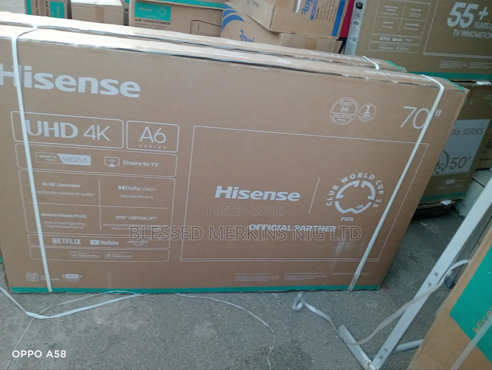 Hisense 70" Uhd Television 70a6q in Wuse - TV & Video Equipment ...