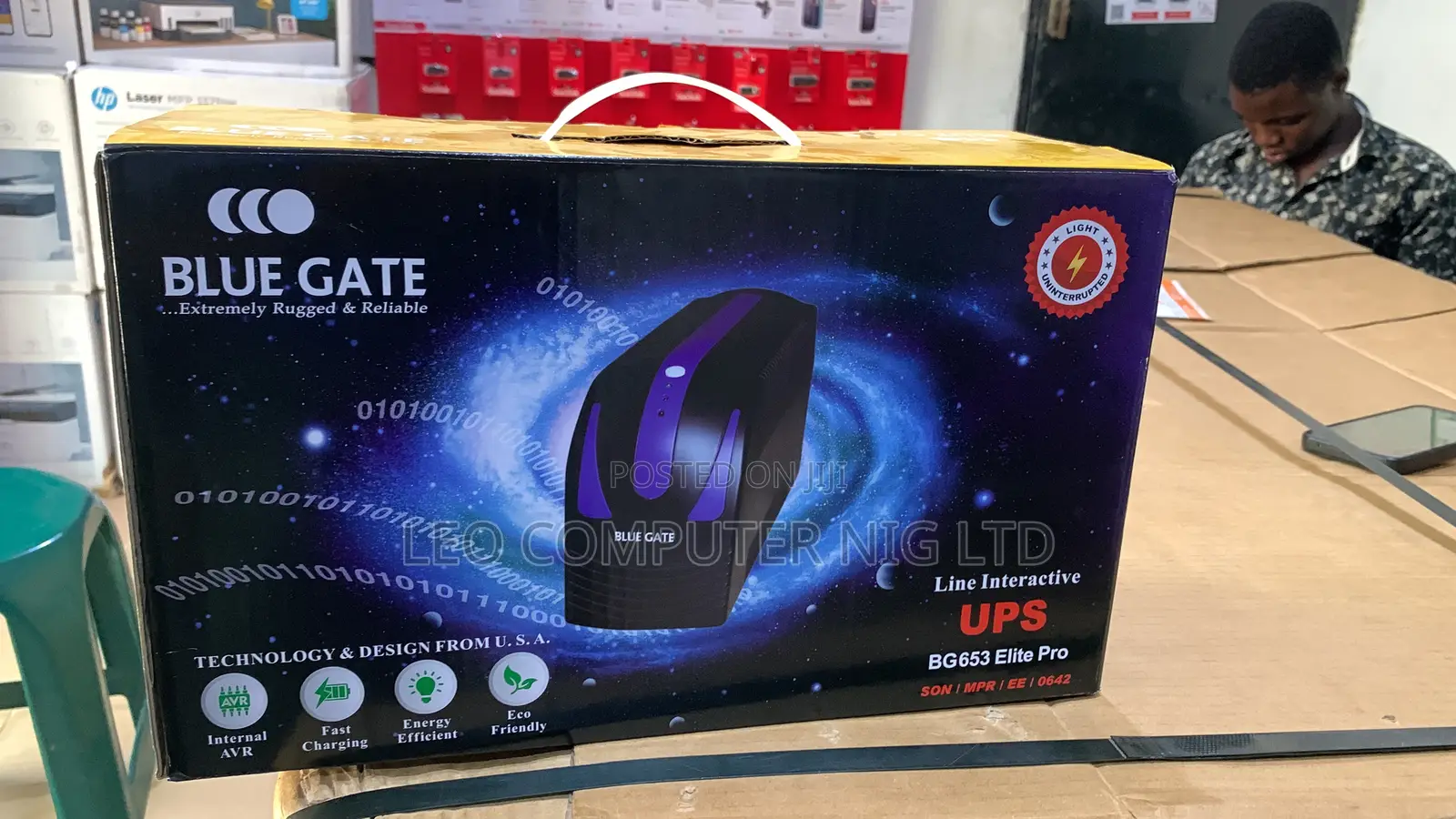 Blue Gate Ups Elite Pro 653va (Bg653) in Ikeja - Computer Hardware, Leo ...