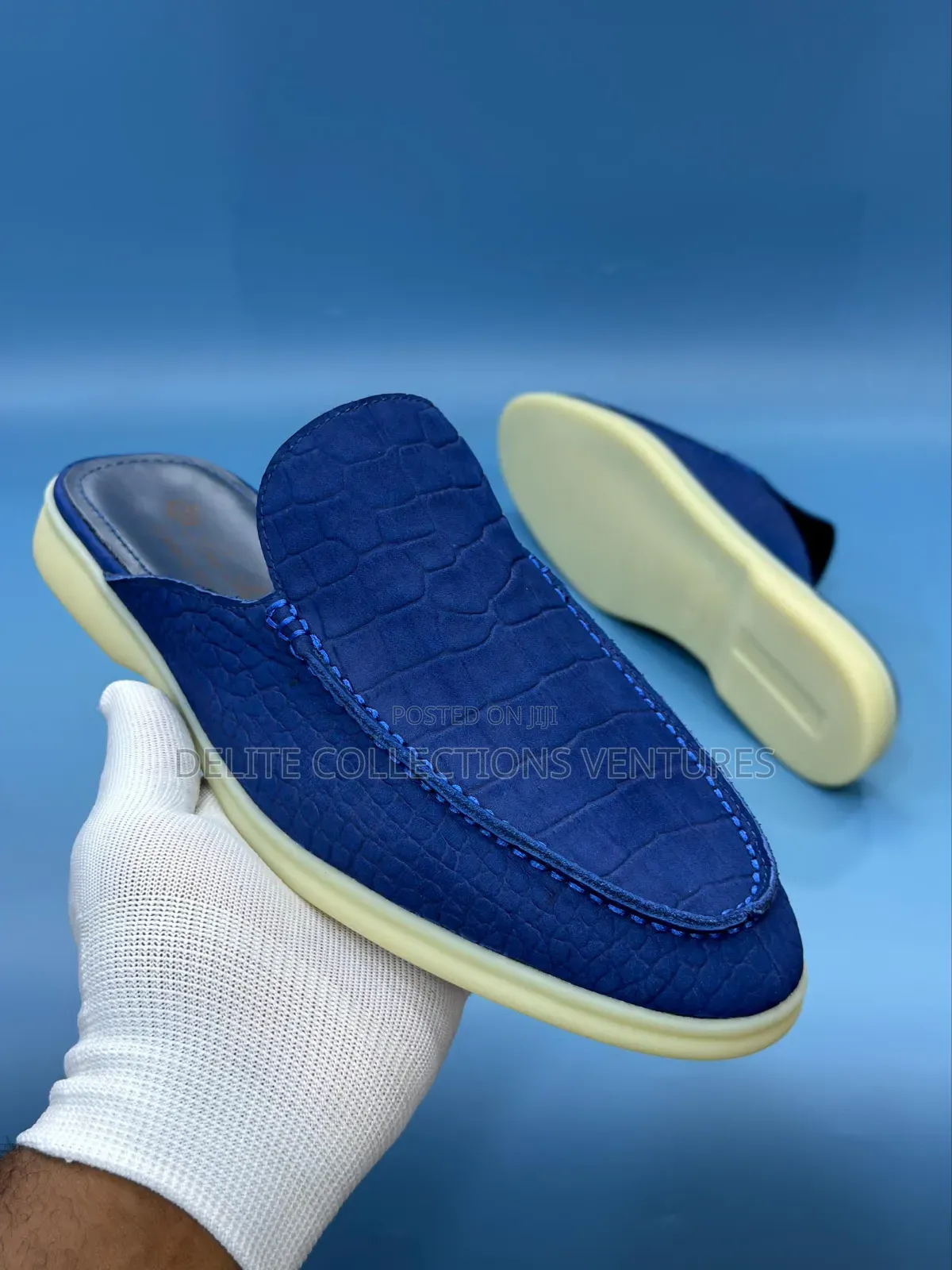 *100% Alligator Leather Loro Piana Halfshoes Available in Lagos Island ...