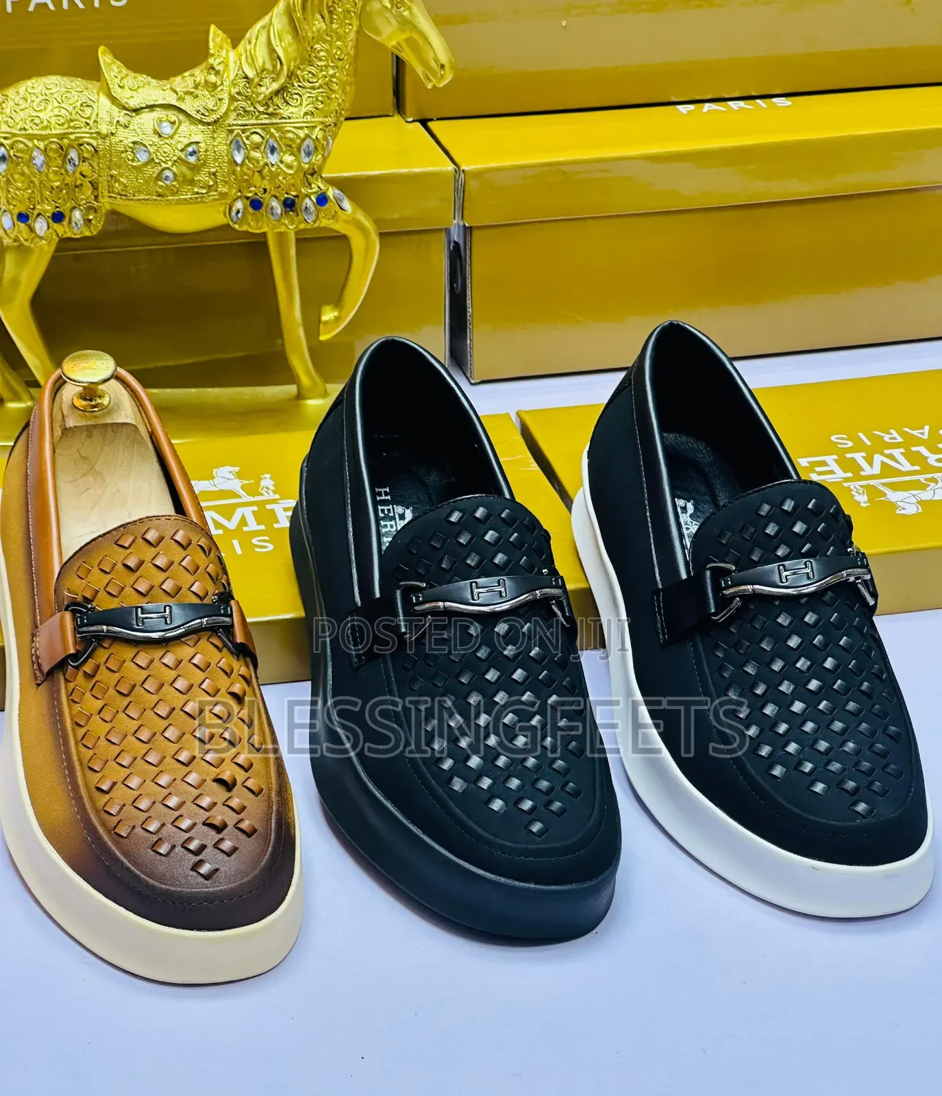 Quality Mens Hermes Loafers in Isolo - Shoes, Blessing Anyanwu | Jiji.ng