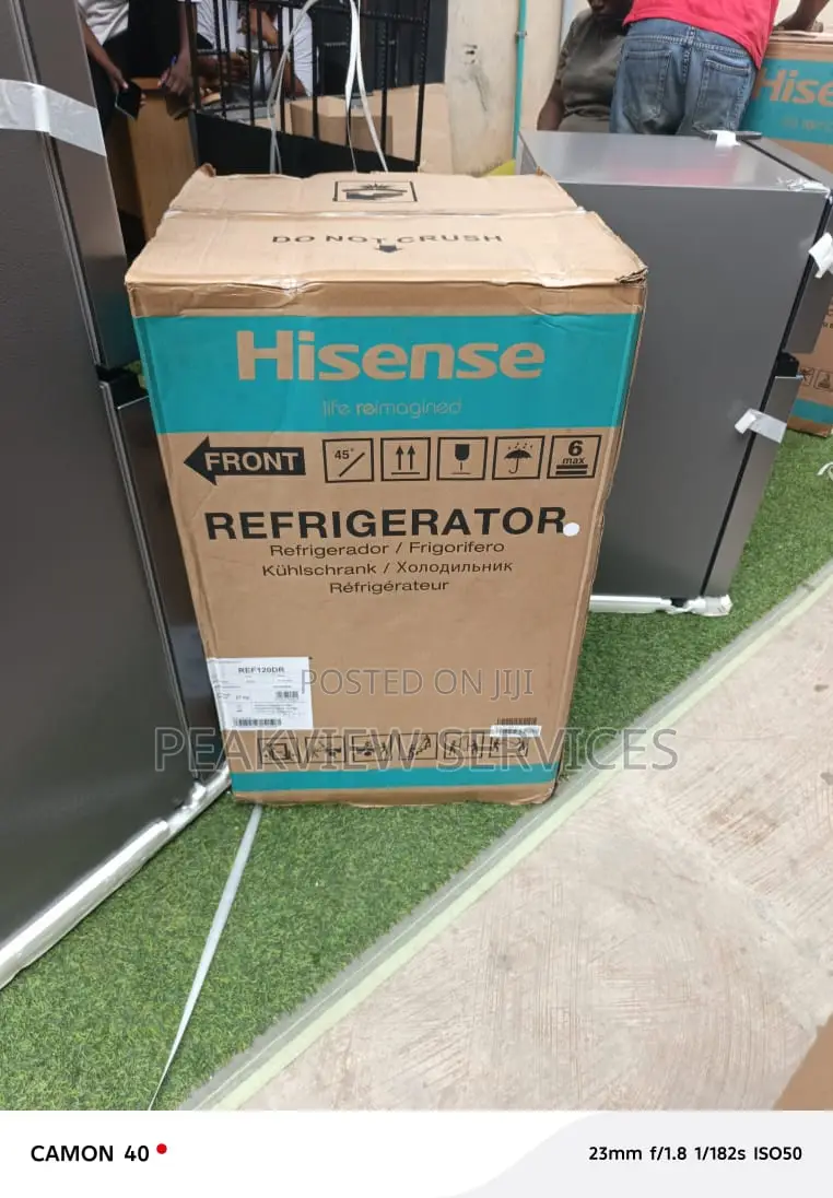 Hisense 87l Twin Door Ref-120dr Cooling Box in Isolo - Kitchen ...