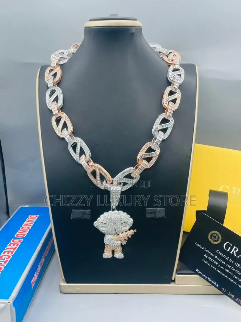 VVS Moissanite Diamond Quality Luxury Men Chain in Lagos Island (Eko ...