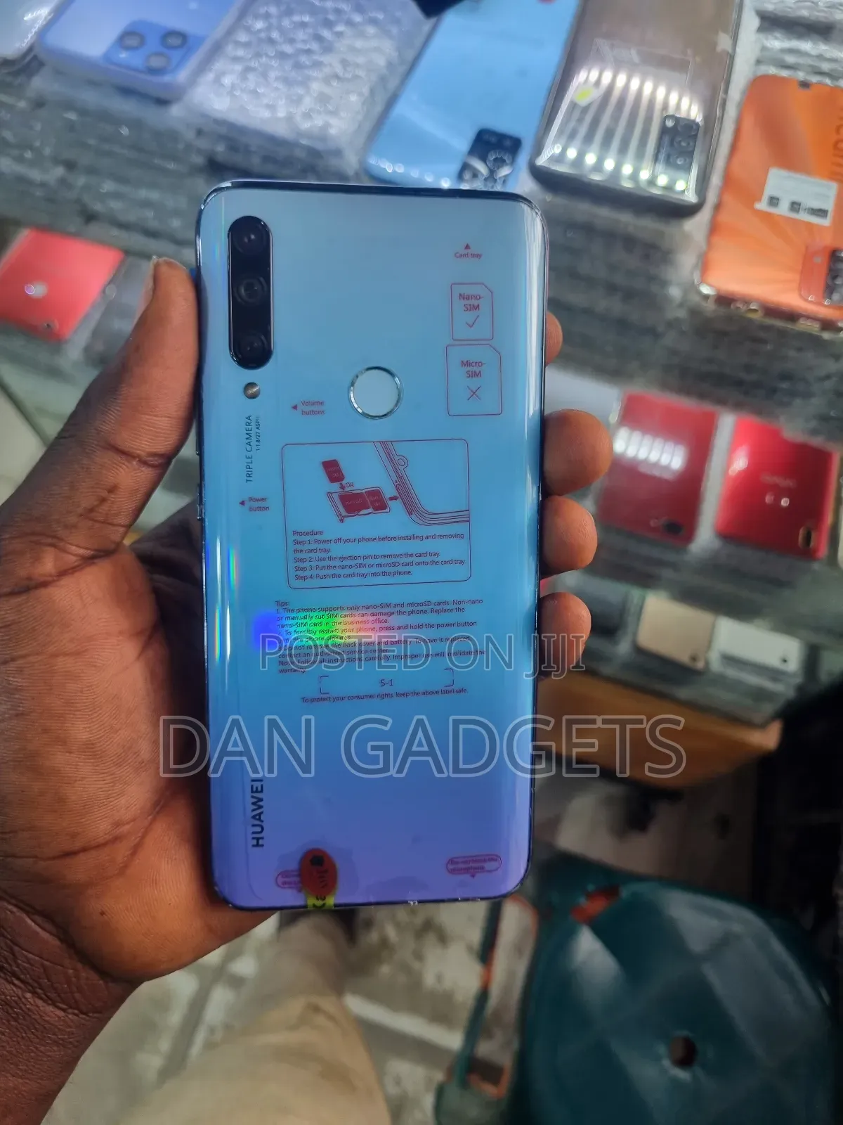 Huawei Y9 Prime 2019 128 GB Blue in Ikeja - Mobile Phones, Dan Gadgets ...