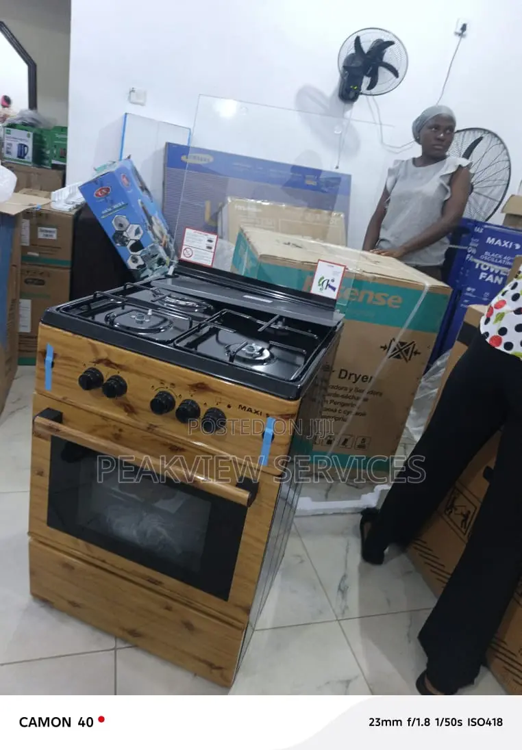 Maxi 60x60 Gas Cooker With Electric Plate in Agbara-Igbesan - Kitchen ...