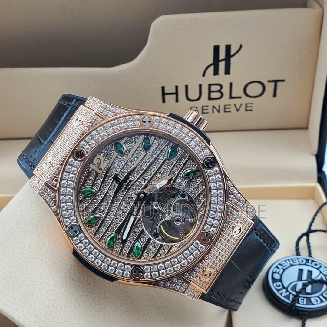 Hublot Quality Luxury Men Chronograph Automatic Engine Wristwatch for ...