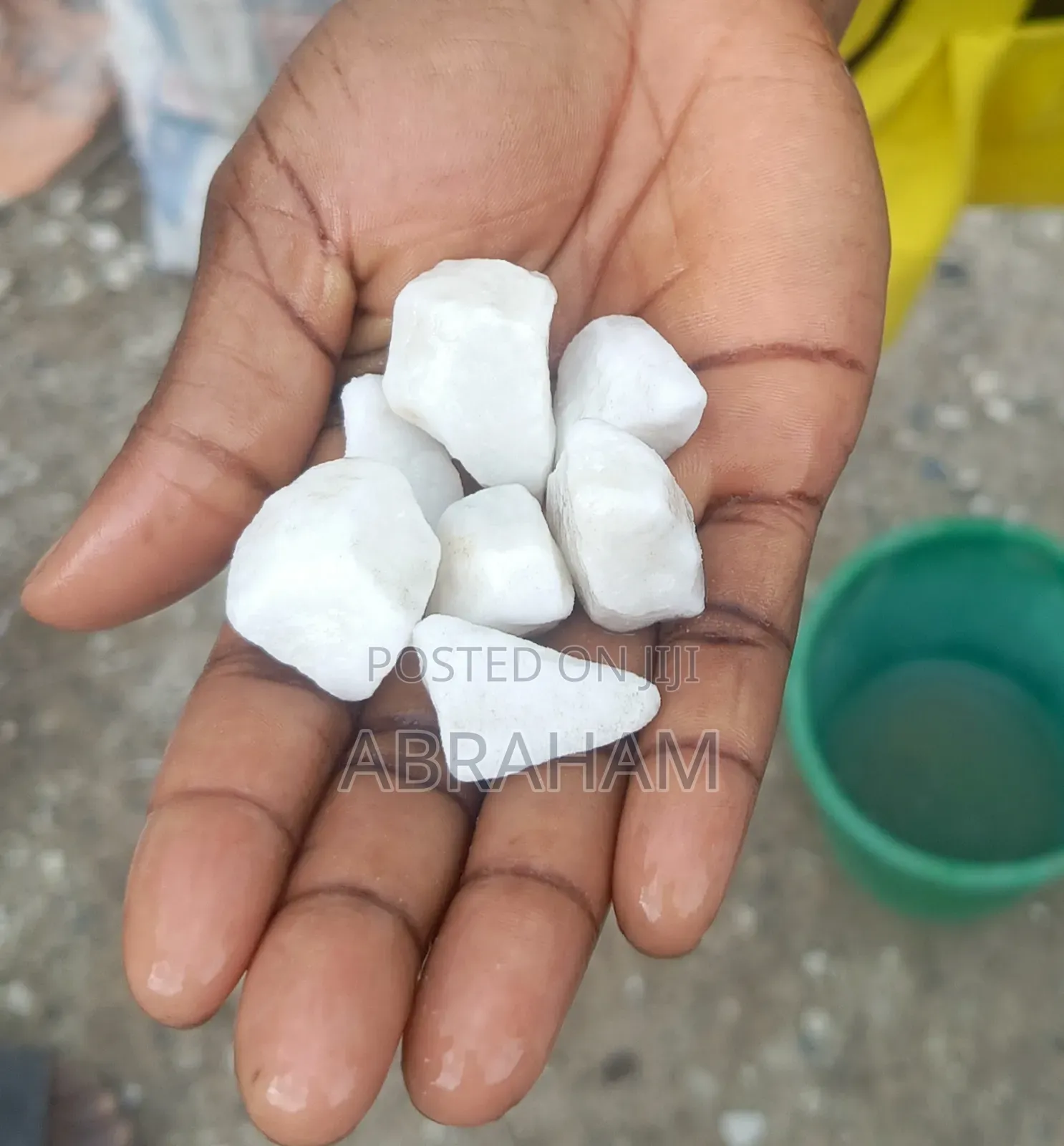 Pure White Iron Stone in Port-Harcourt - Building Materials & Supplies ...