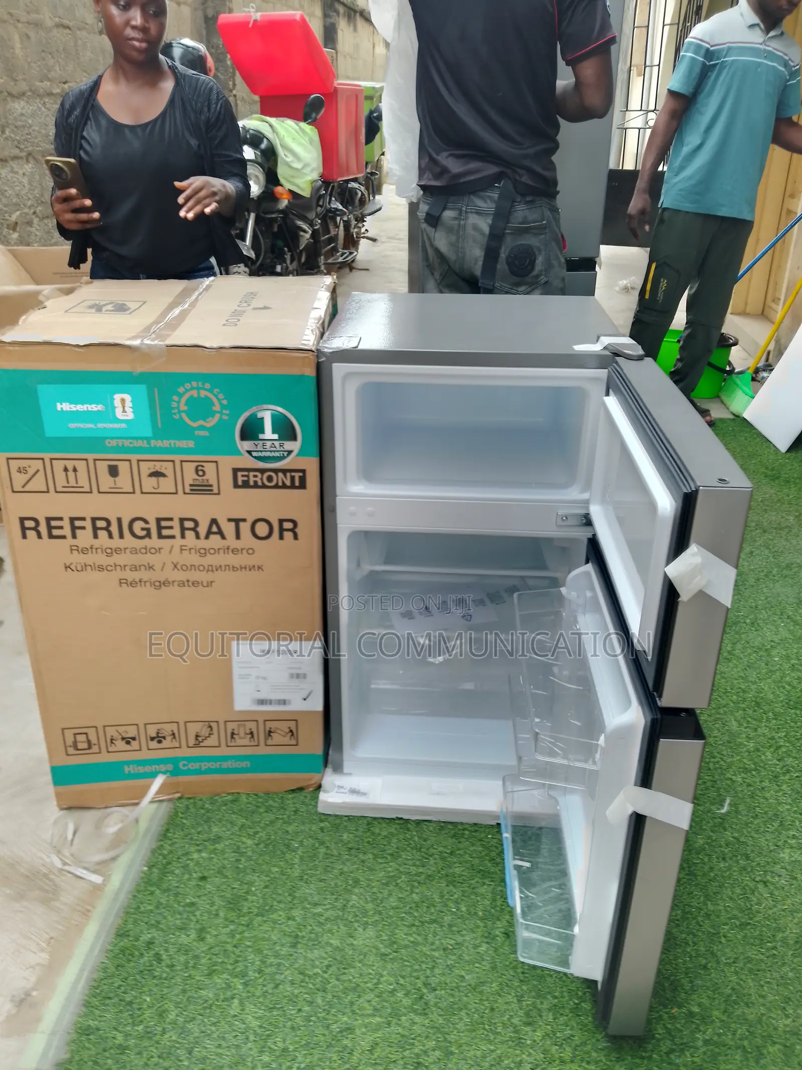 Hisense Ref120dr Compact Refrigerator With Freezer in Ikoyi - Kitchen ...