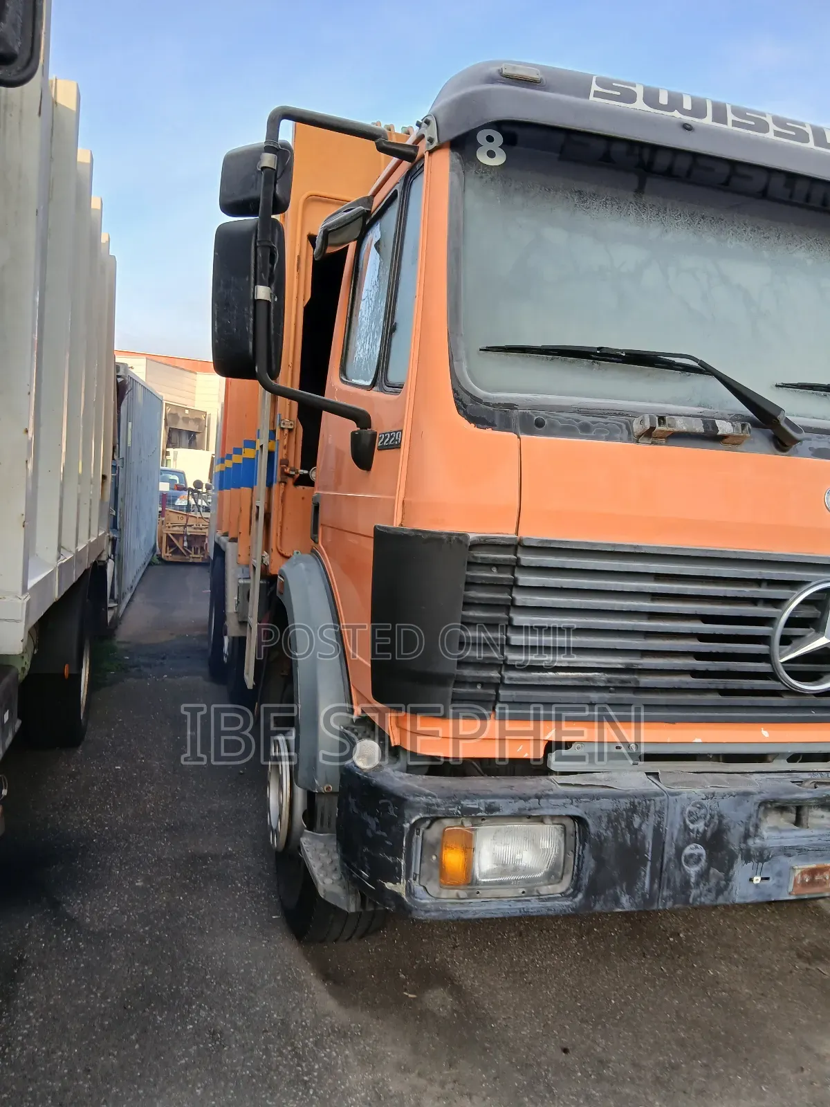 Mercedes Benz Gabage Truck 1997 Orange in Ikeja - Trucks & Trailers ...