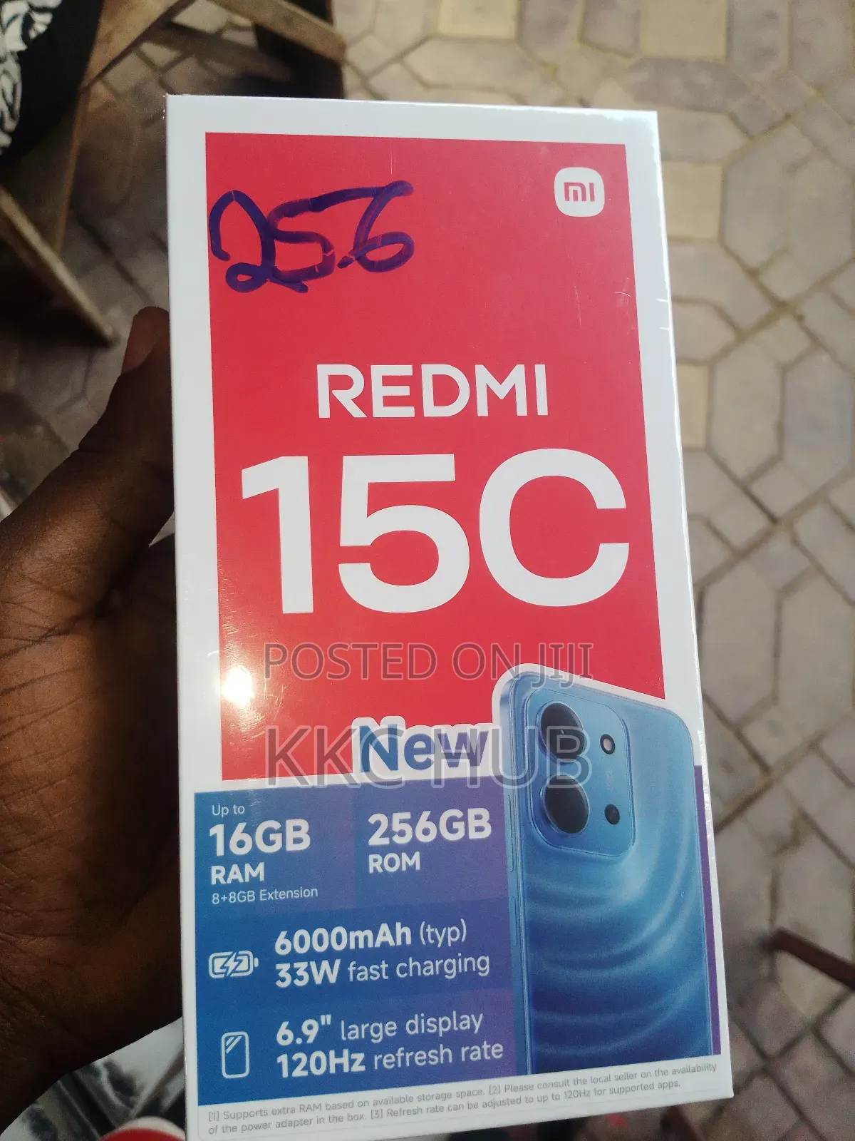 New Xiaomi Redmi 15C 4G 256 GB Red in Port-Harcourt - Mobile Phones ...