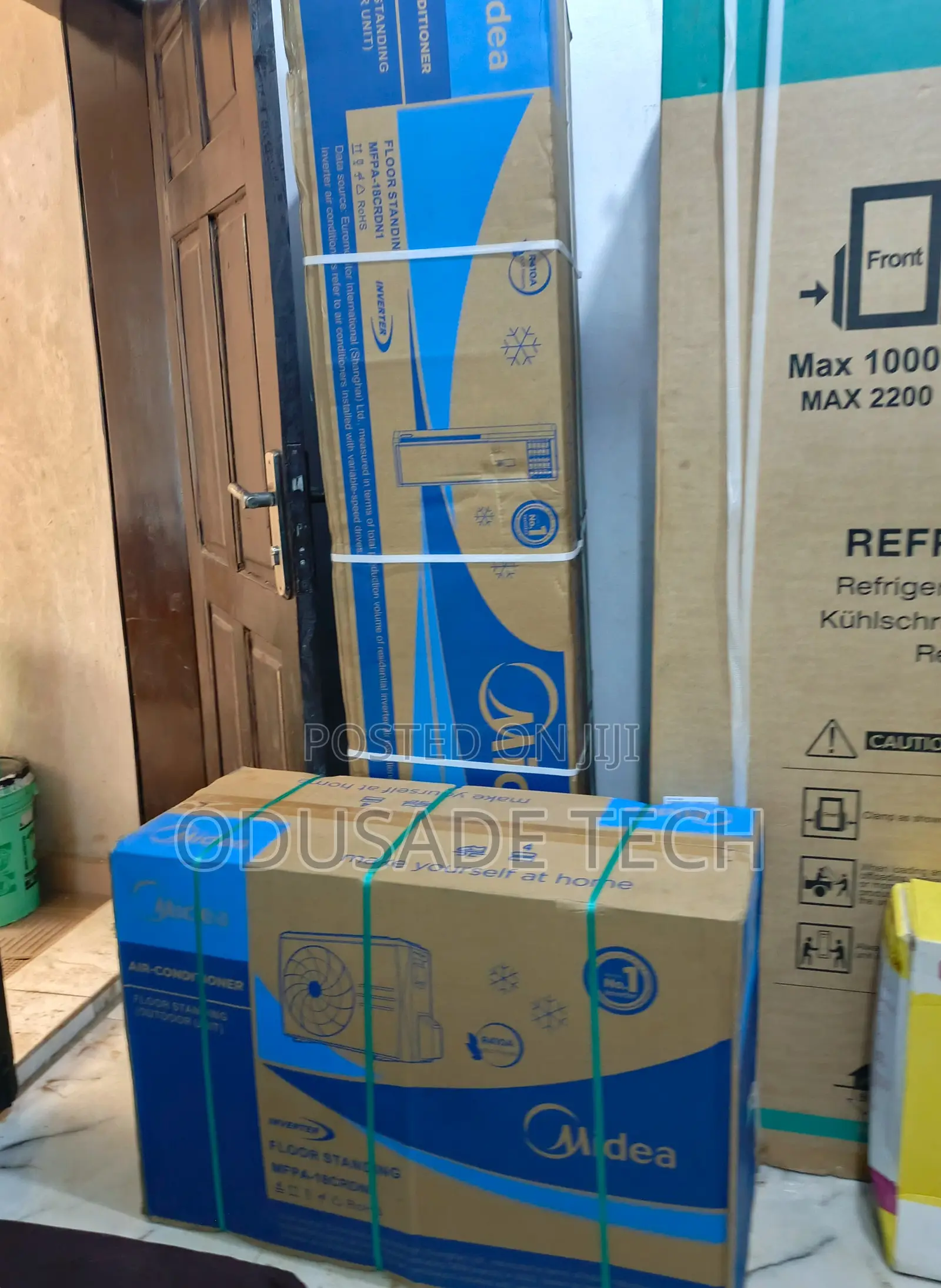 Midea 2hp Tower Inverter Ac With Complete Installation Kit Set in ...