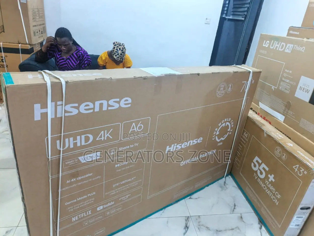 Hisense 70′′ Uhd Tv • A6k Series • Model 70a6k in Ikotun/Igando - TV ...