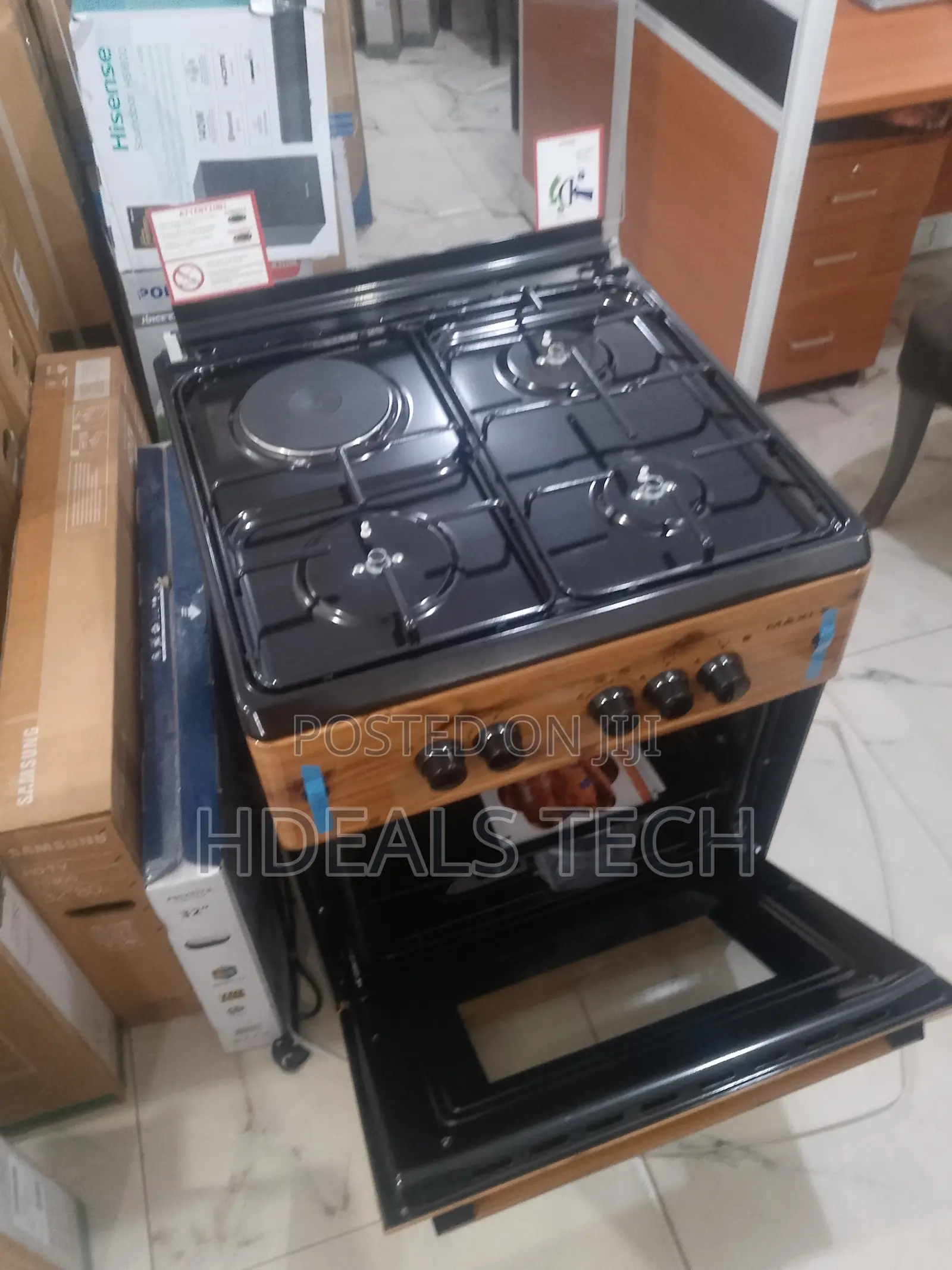 Maxi 60×60 Premium 3 Ijn 1 Burner Gas Cooker. for sale - HDEALS TECH ...