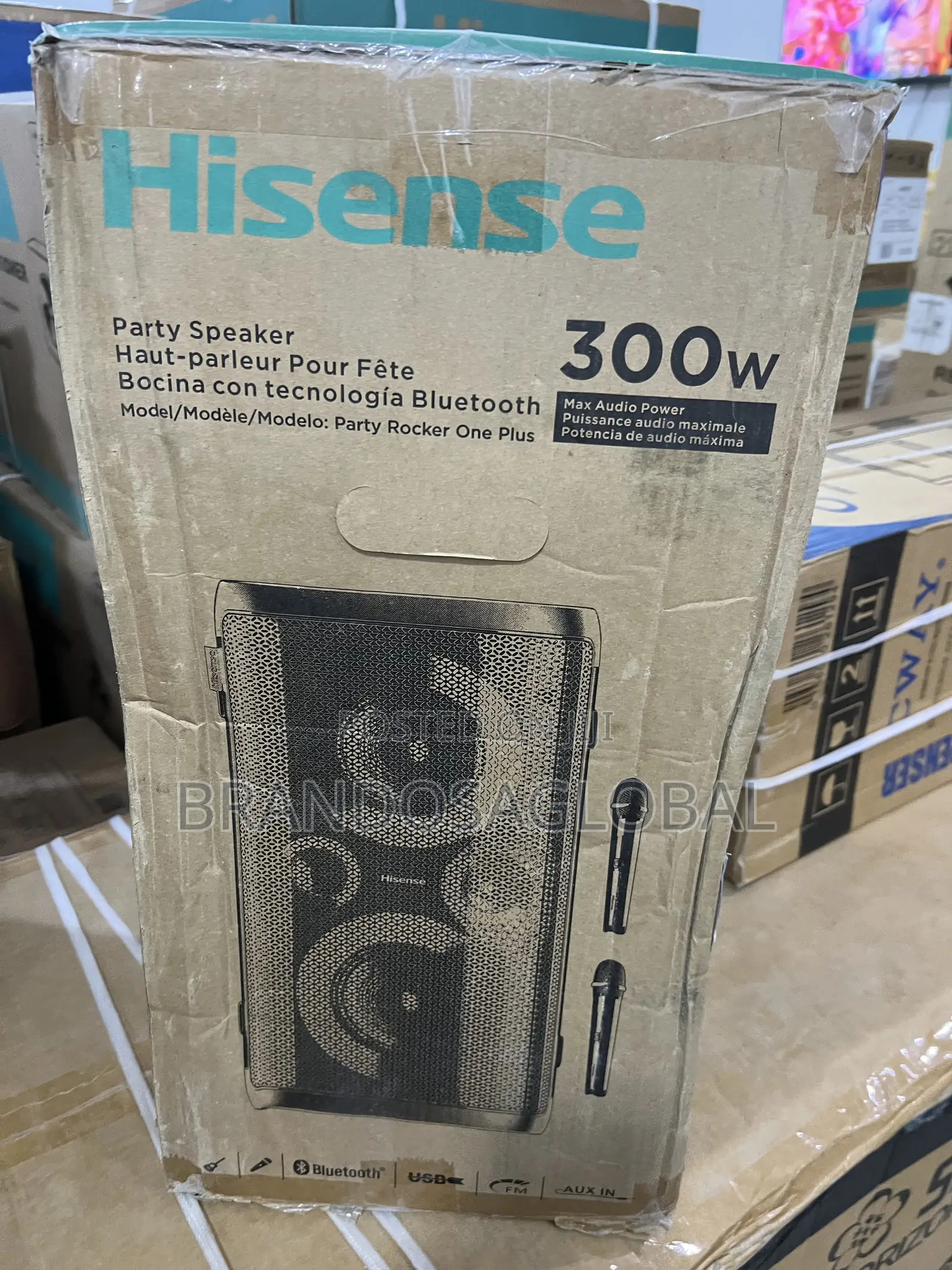 Hisense Aud110hp 2.0 Party Rocker With Dual-Channel Sound in Eko ...