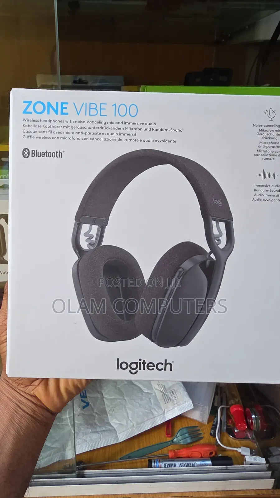 Logitech Zone Vibe 100 in Ikeja - Headphones, Eze Nwafor | Jiji.ng