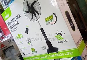 Iwin 18 Inches Rechargeable Solar Fan, in Ojo - Home Appliances, Power ...