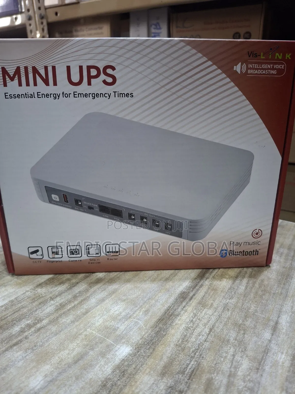Mini Dc Ups Poe Router Power Bank 20000mah for Wifi Router/CCTV in ...