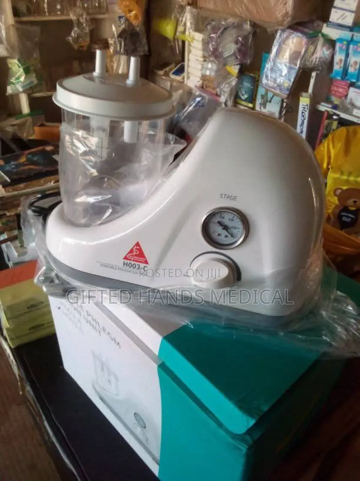 Suction Machine Single Bottle for sale - Gifted hands medical Price: ₦ ...