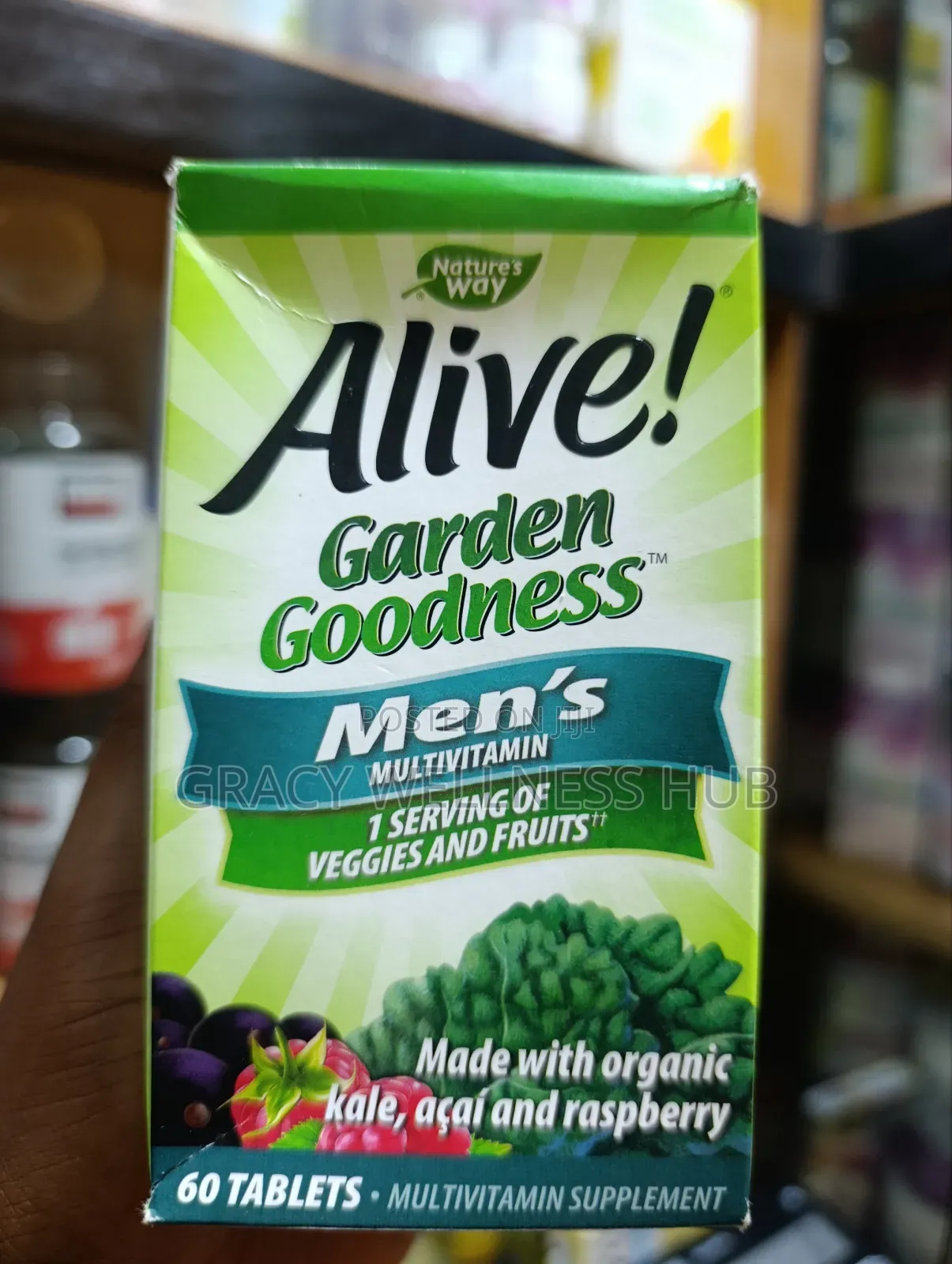 Alive Garden Goodness Men's Multivitamin for sale - GRACY WELLNESS HUB ...