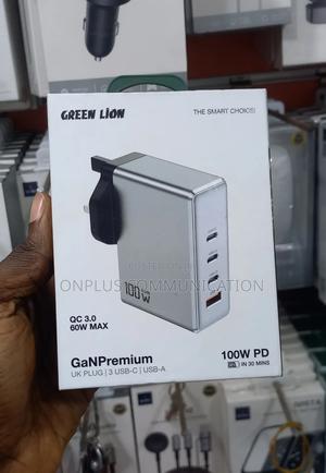 Green Lion Gan Premium Uk Plug Wall Charger 100w for sale - Onplus ...