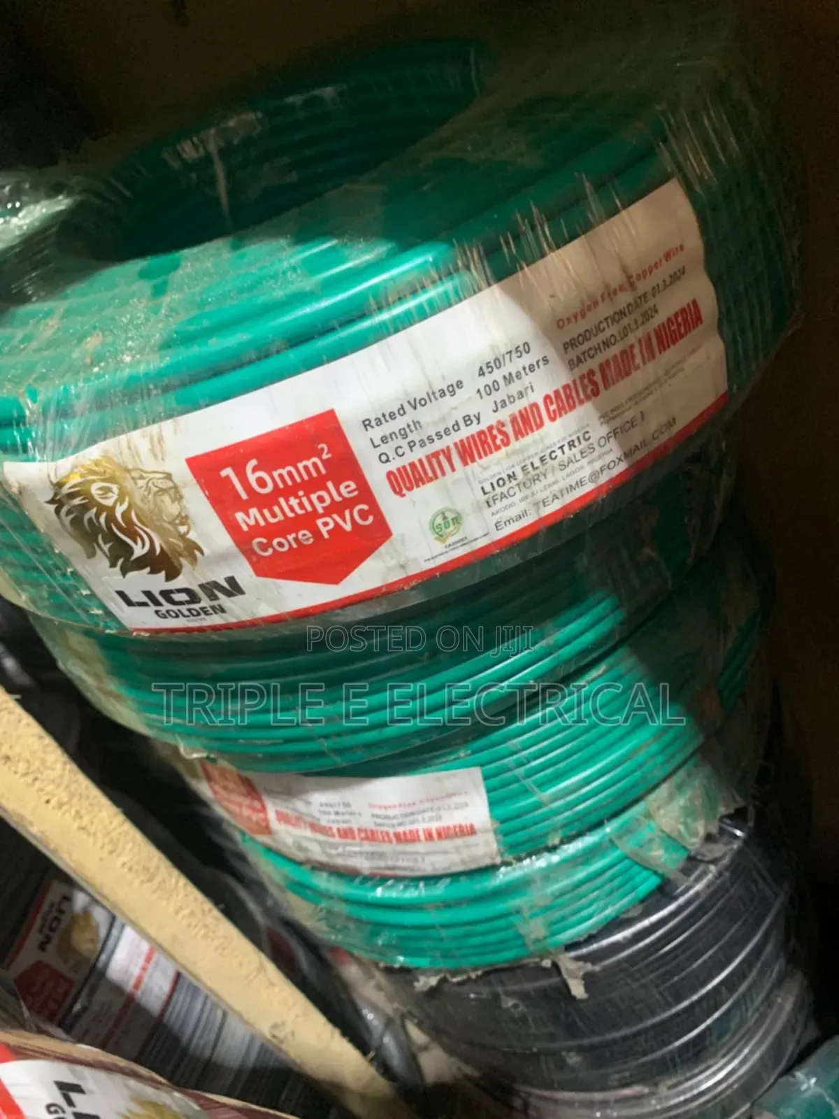 16mm Single Core Pvc Original Pure Copper in Ikeja - Electrical ...