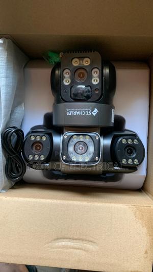 Triple Lens Solar Cctv Camera With Panel in Lagos Island (Eko ...