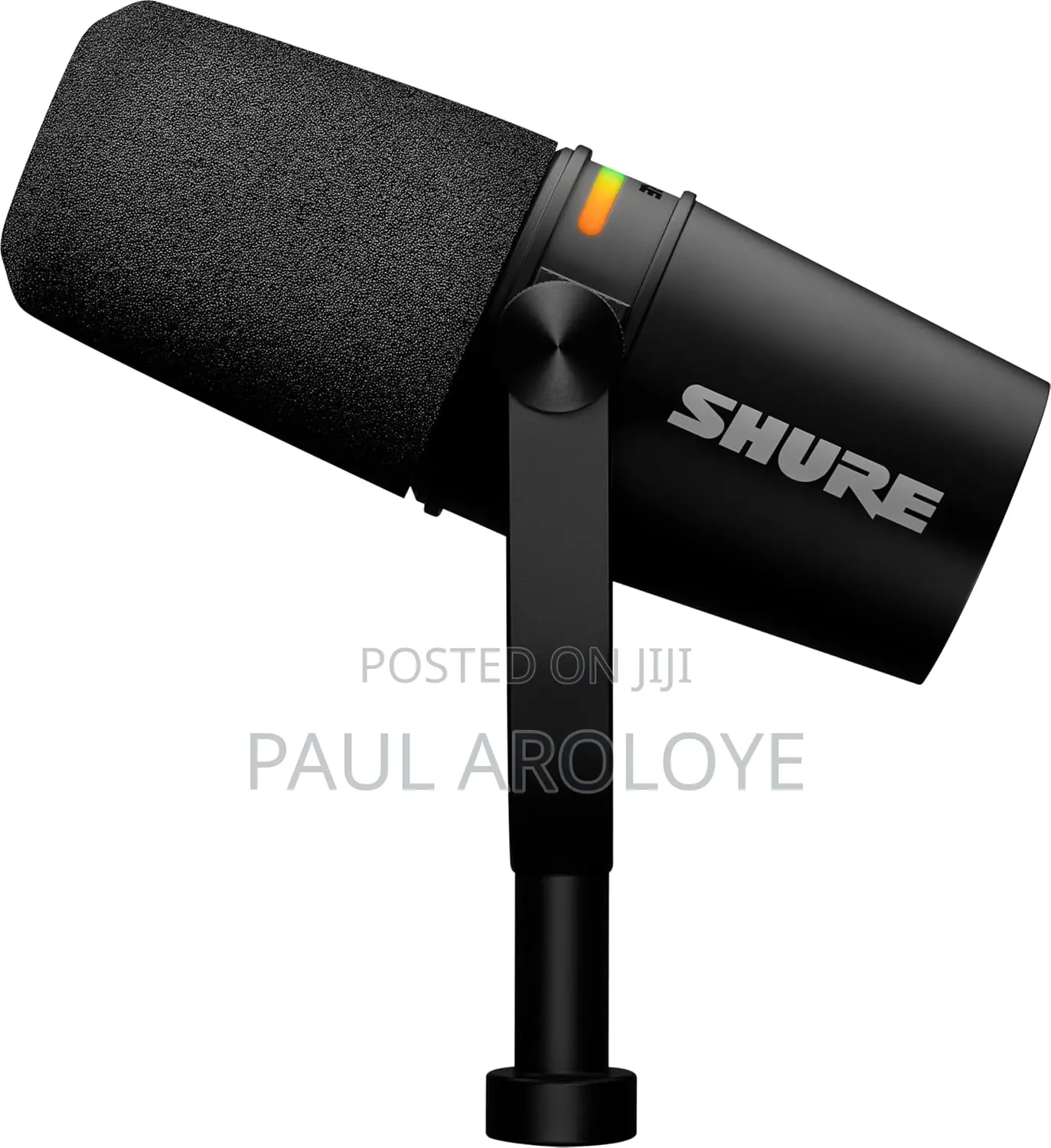 Shure Mv7+ Podcast Dynamic Microphone With Desktop Boom Arm in Lekki ...