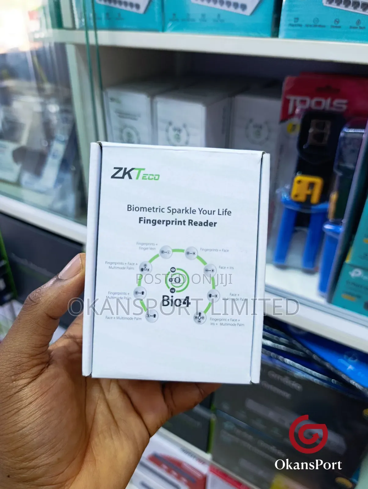 Zkteco Zk9500 Usb Fingerprint Scanner – Desktop Biometric Reader for ...