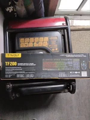 Tf 200 Rainbow Backlit Game Keyboard and Mouse in Ikeja - Computer ...