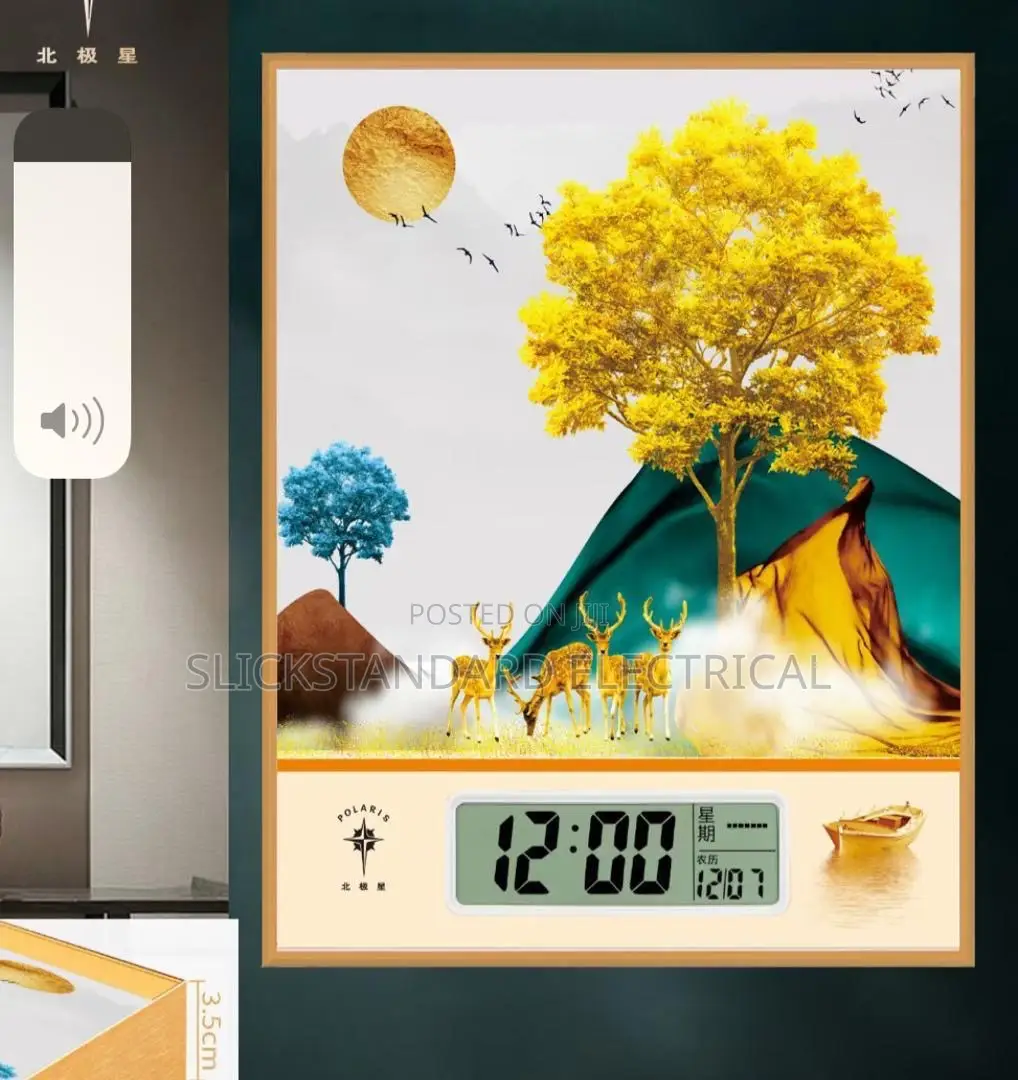Wall Clock Digital for sale - SlickStandard Electrical Price: ₦ 60,000 ...