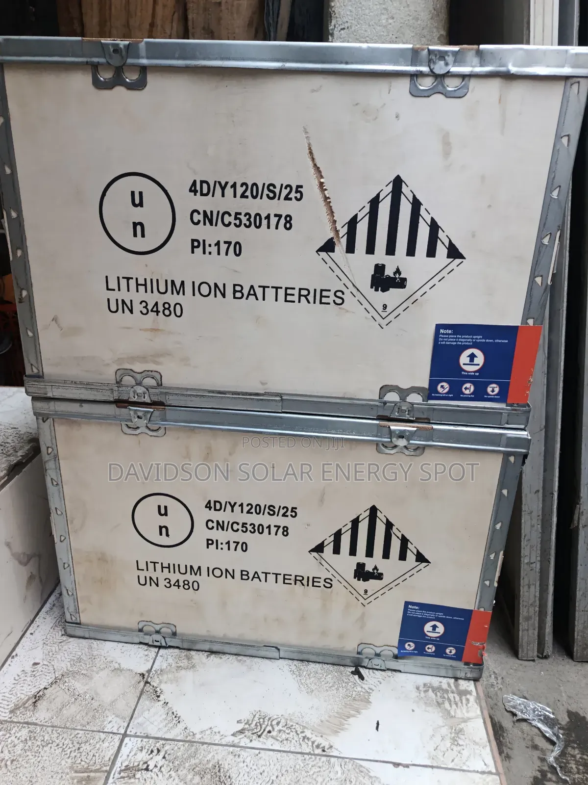 8kwh 24v Haisic Solar Lithium Ion Battery in Alimosho - Electrical ...