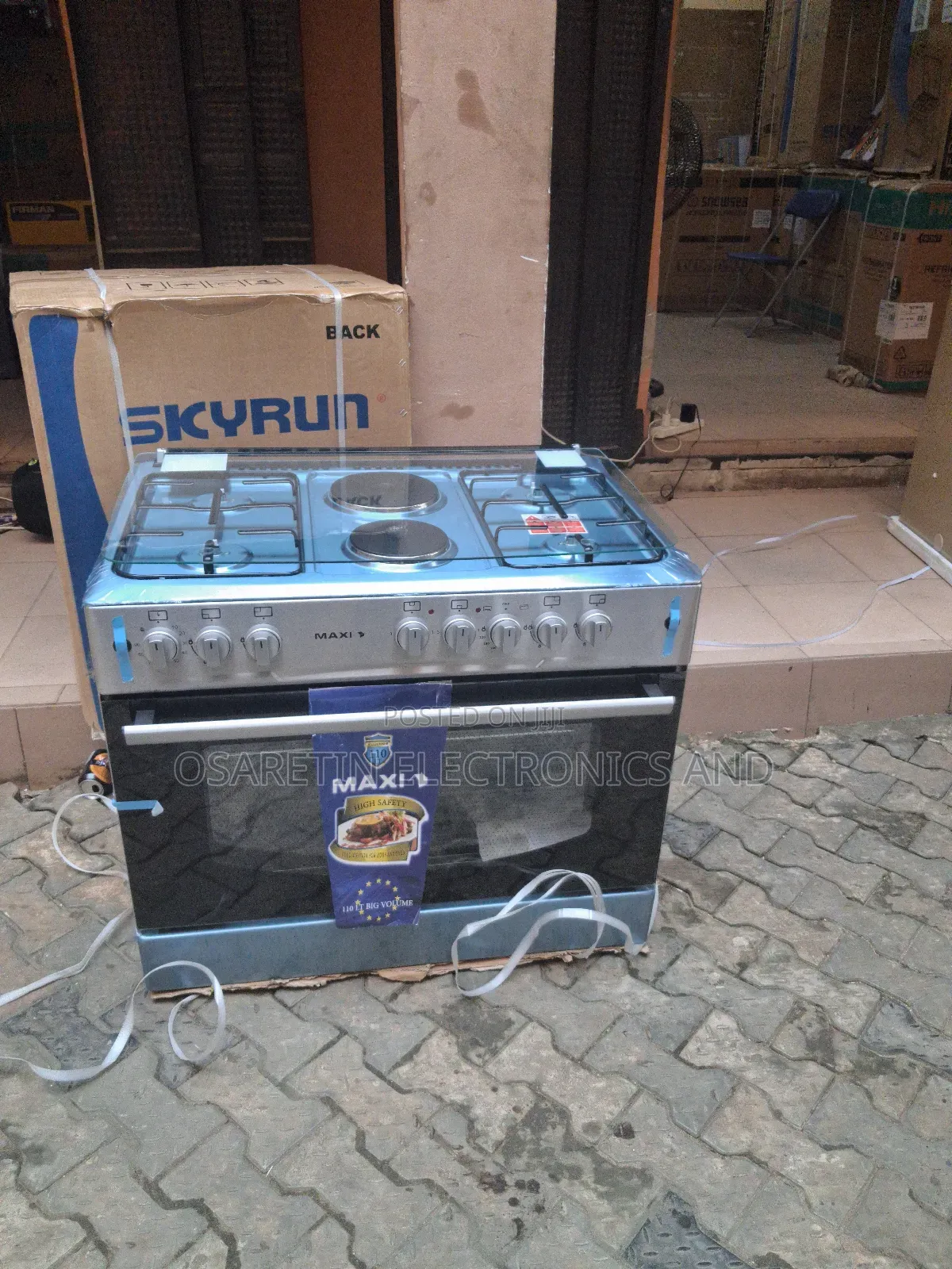 Maxi Gas Cooker Four Burnner and Two Hot Plate in Benin City - Kitchen ...