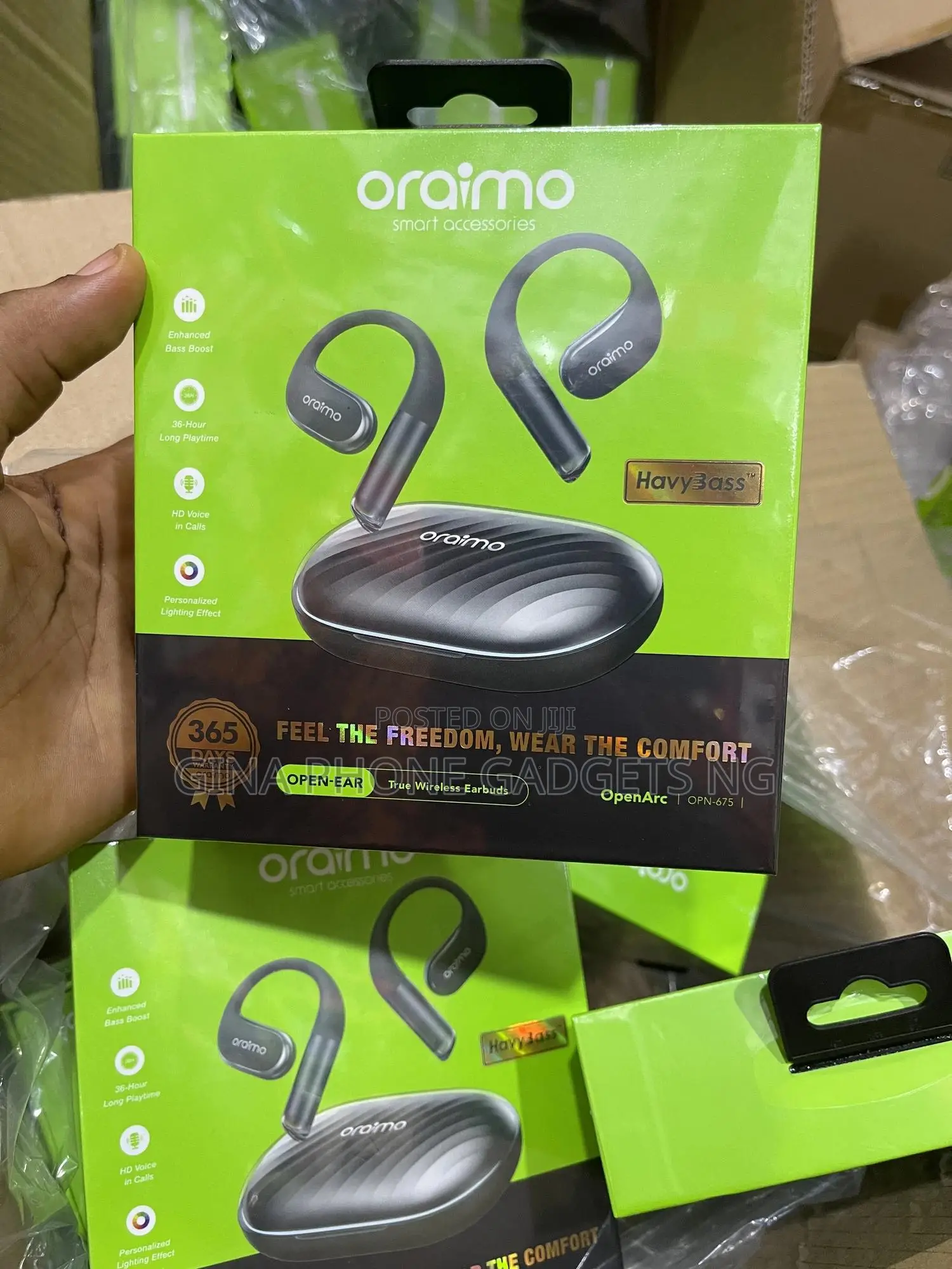 Earbuds (Oraimo Openarc True Wireless Earbud) in Ojo - Headphones, Gina Phone Gadgets Ng | Jiji.ng