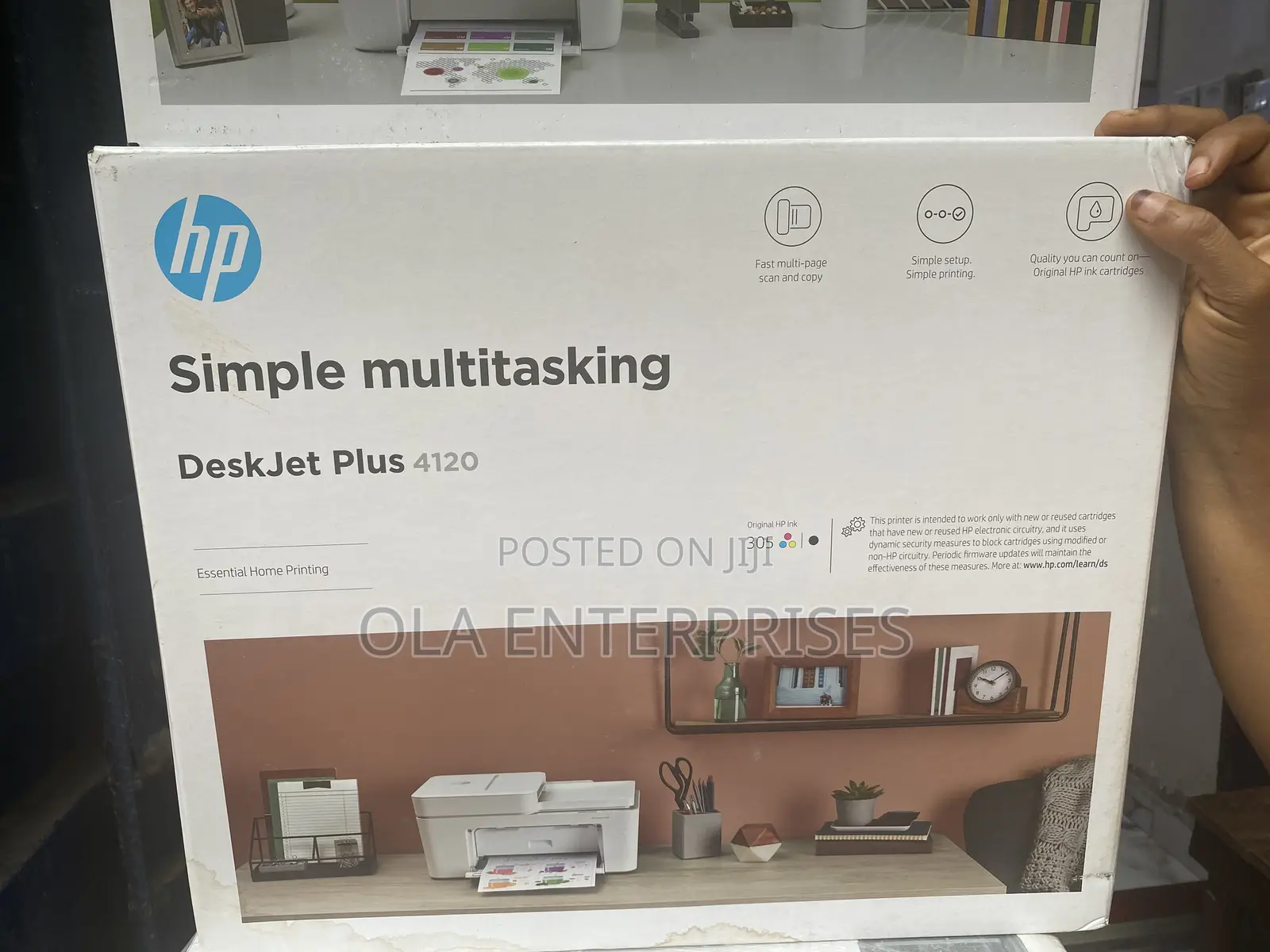 Hp Deskjet Plus 4120 in Lagos Island (Eko) - Printers & Scanners, Basit ...