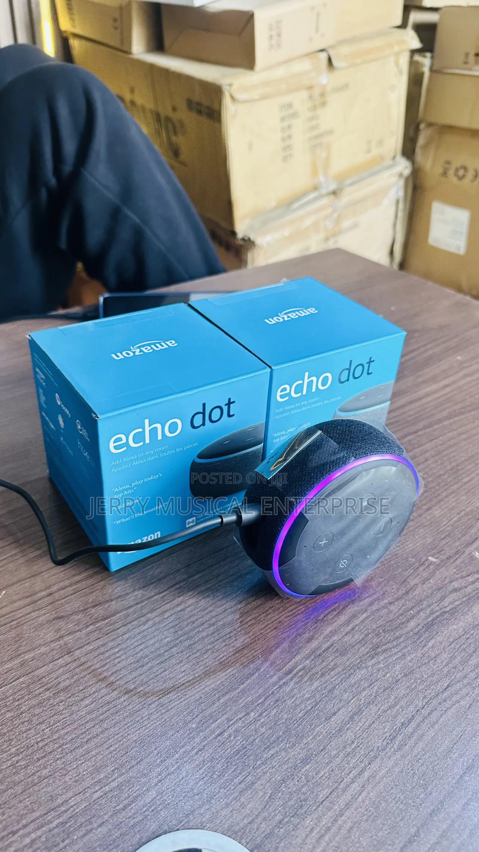 Echo Pop Voice Command Device in Ojo - Audio & Music Equipment, Jerry Musical Enterprise | Jiji.ng