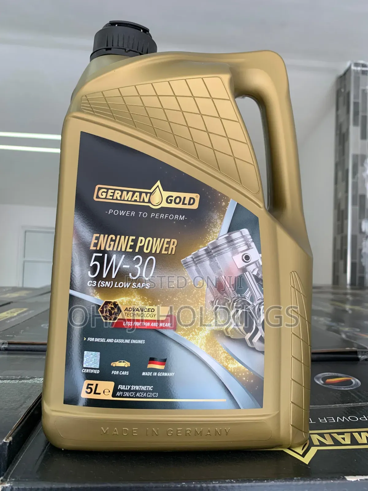 German Gold Engine Oil 5litre ( Power to Perform) in Abeokuta North ...