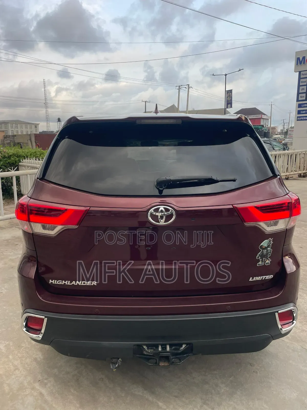 Toyota Highlander Limited 4dr SUV (3.5L 6cyl 6A) 2015 Burgundy in ...