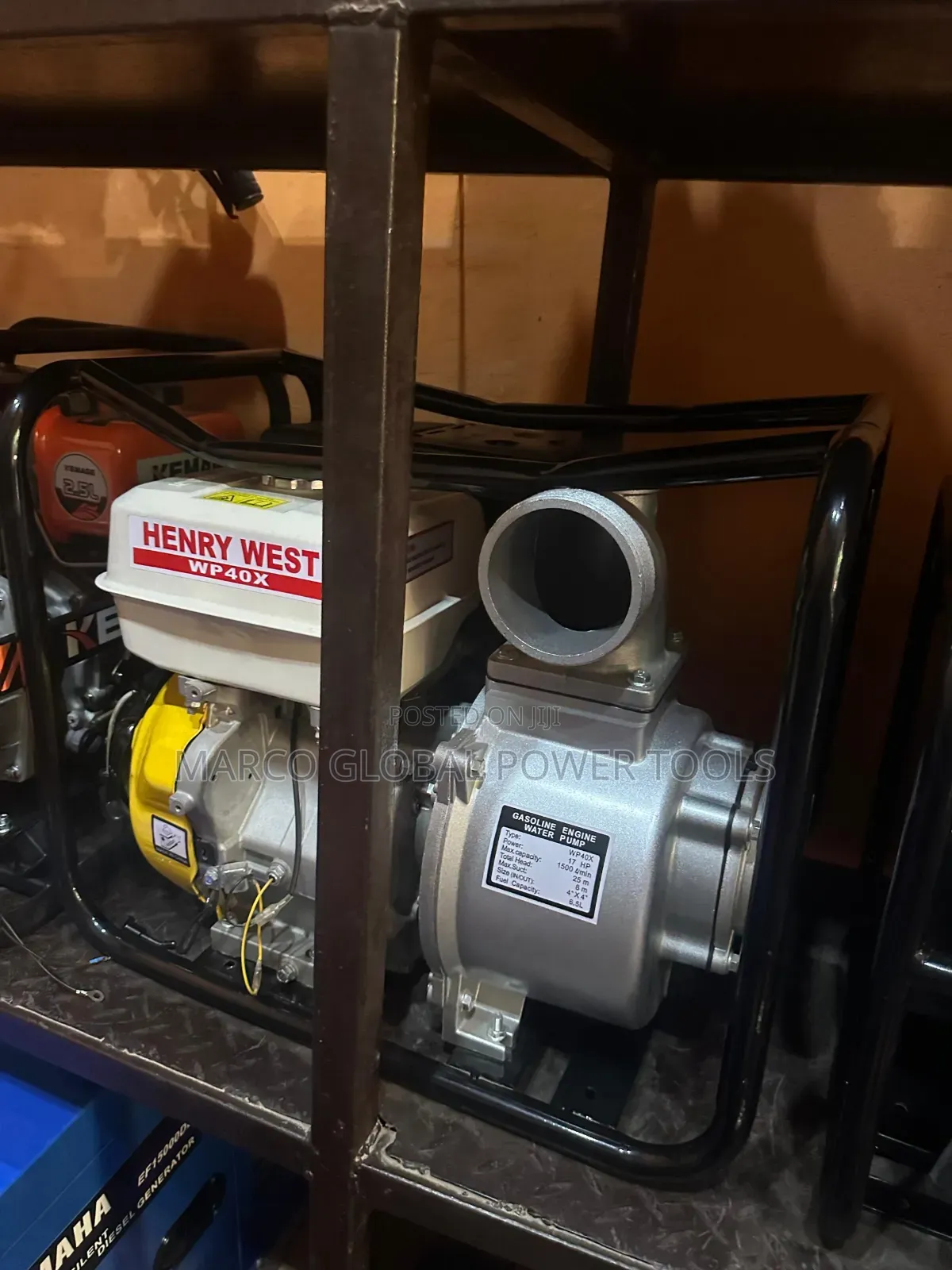 Engine Water Pumping Machine High Standard Petrol Engine 13hp 3 Inches ...