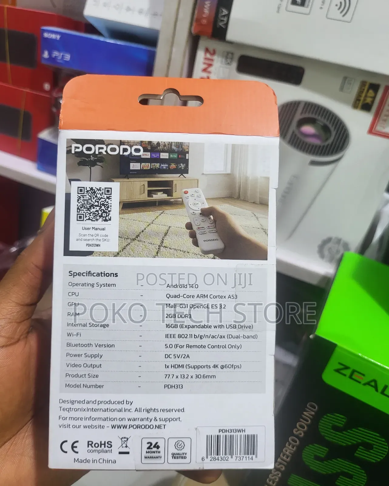 Porodo Smart Andriod Tv Stick for sale - Poko Tech Store Price: ₦ ...