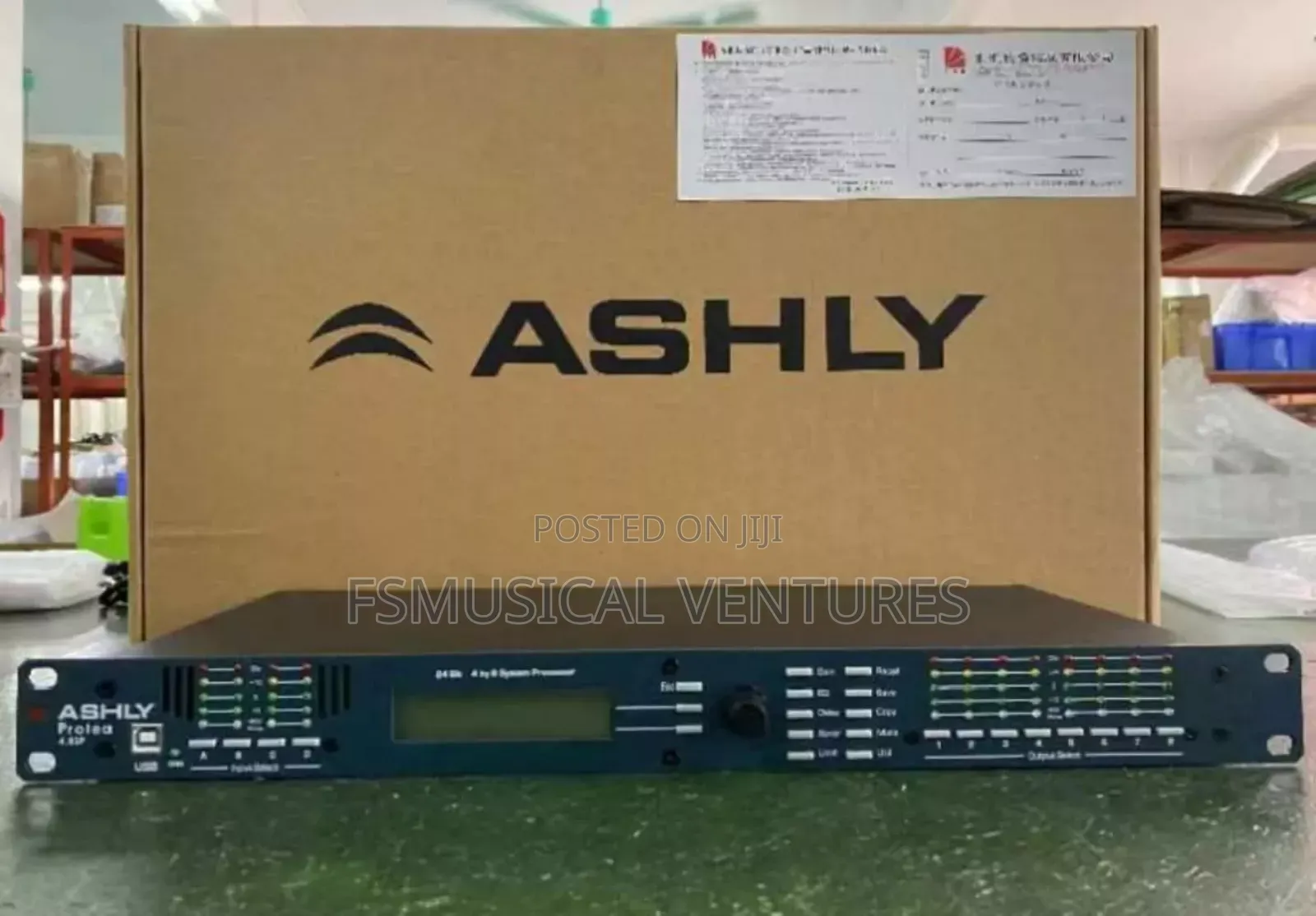 Ashly Protea 4.8sp - 4 Input, 8 Output Digital Speaker Processor in ...