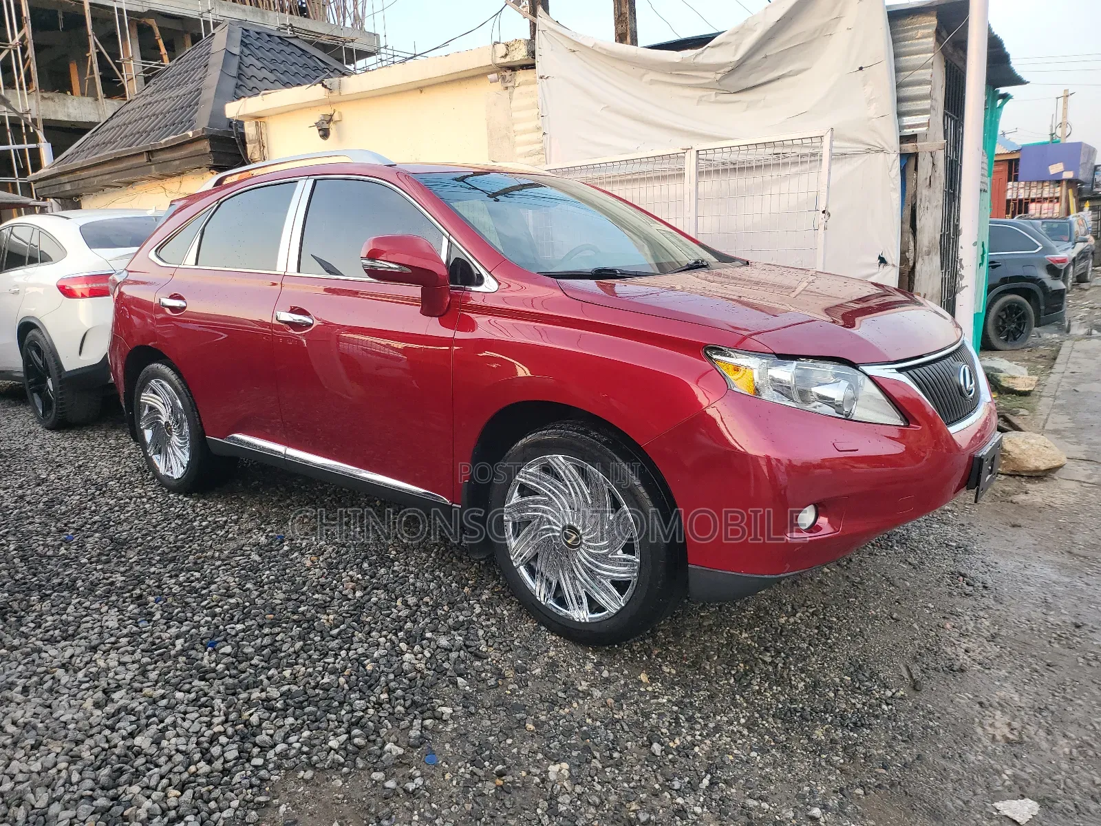 Lexus RX 350 2012 Red in Amuwo-Odofin - Cars, Chinonso Automobile | Jiji.ng