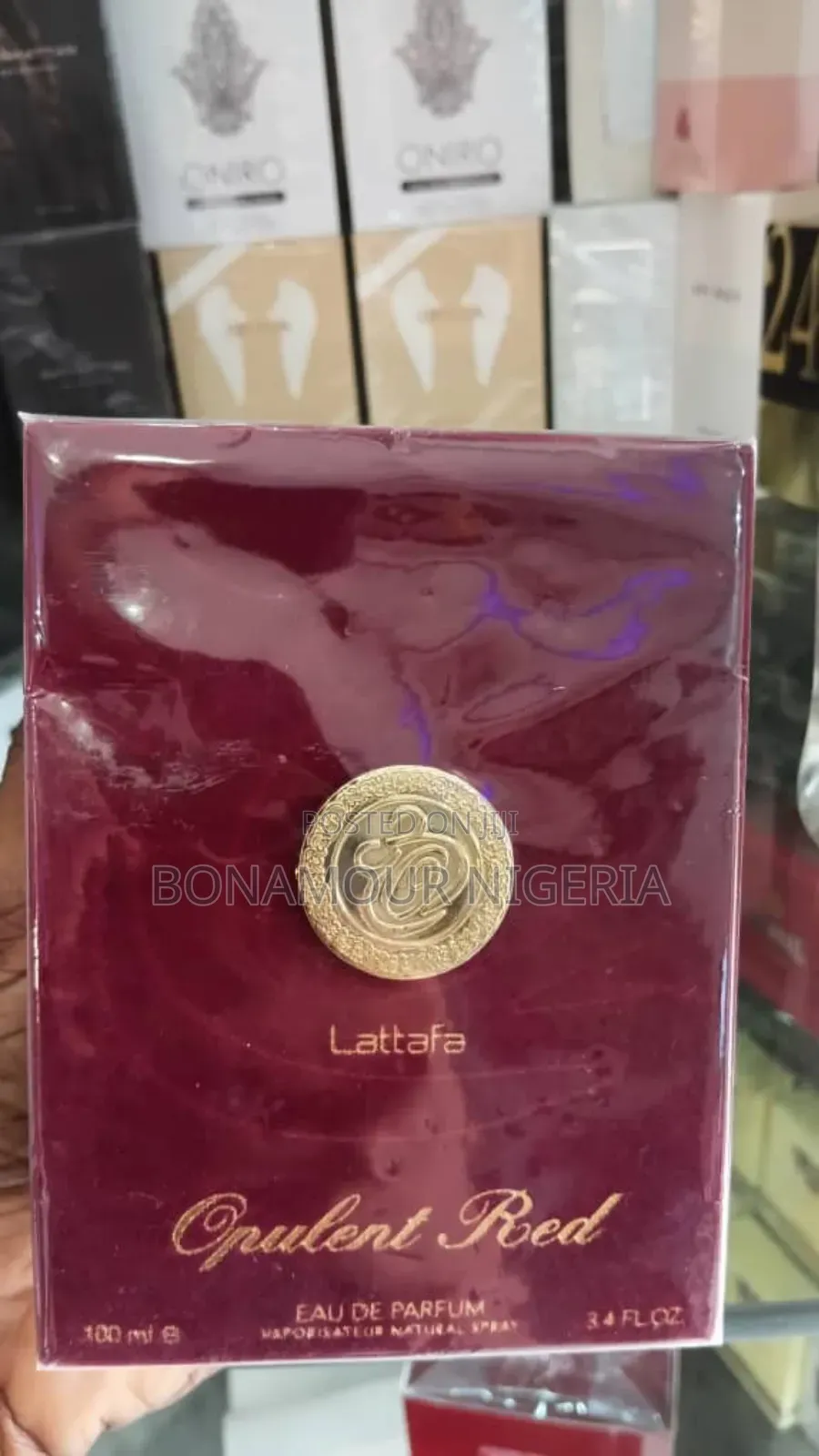 Lattafa Opulent Red Parfum 100ml in Ipaja - Fragrances, Bonamour ...