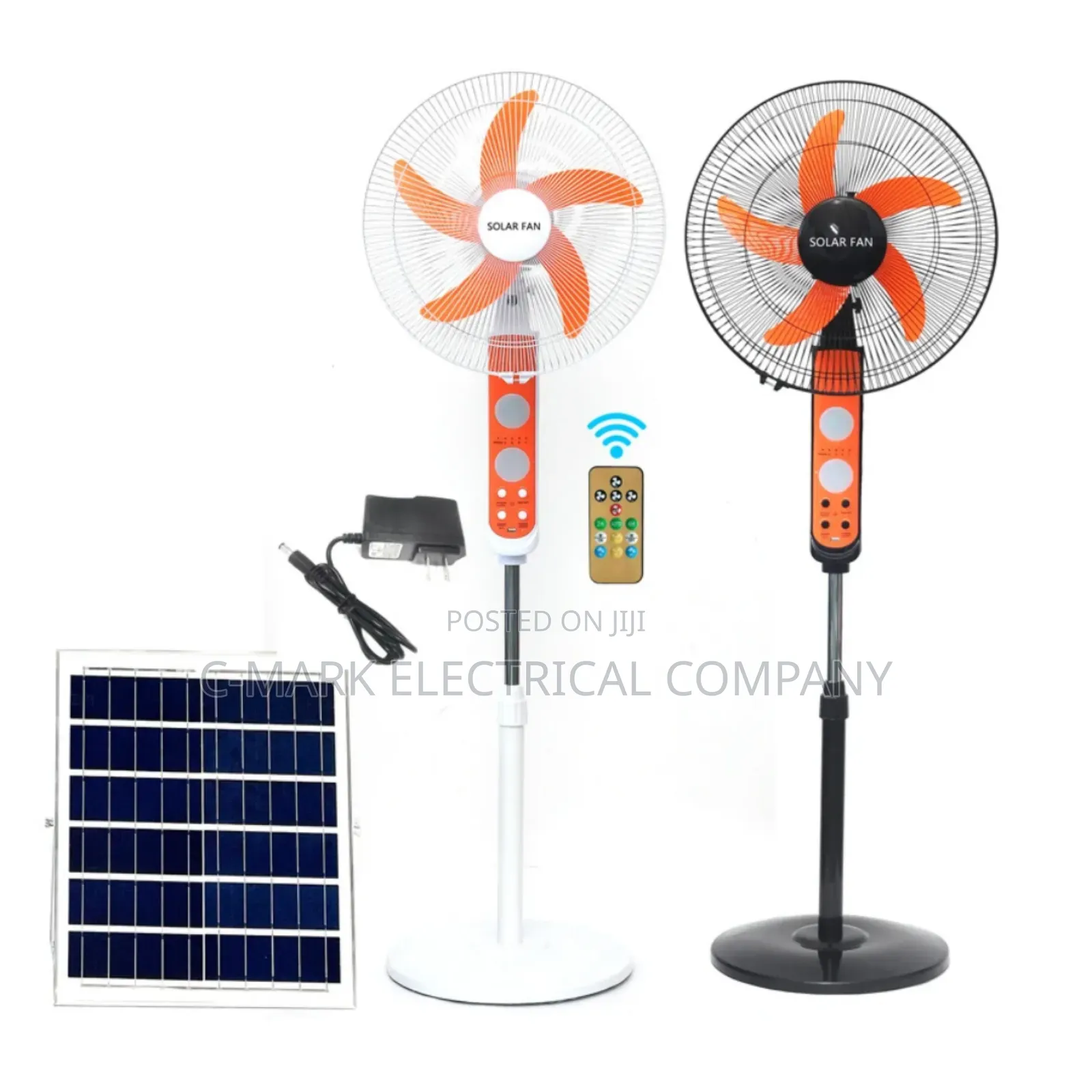 16/18 Inch Electric Rechargeable Home Solar Standing Fan Solar Panel in ...
