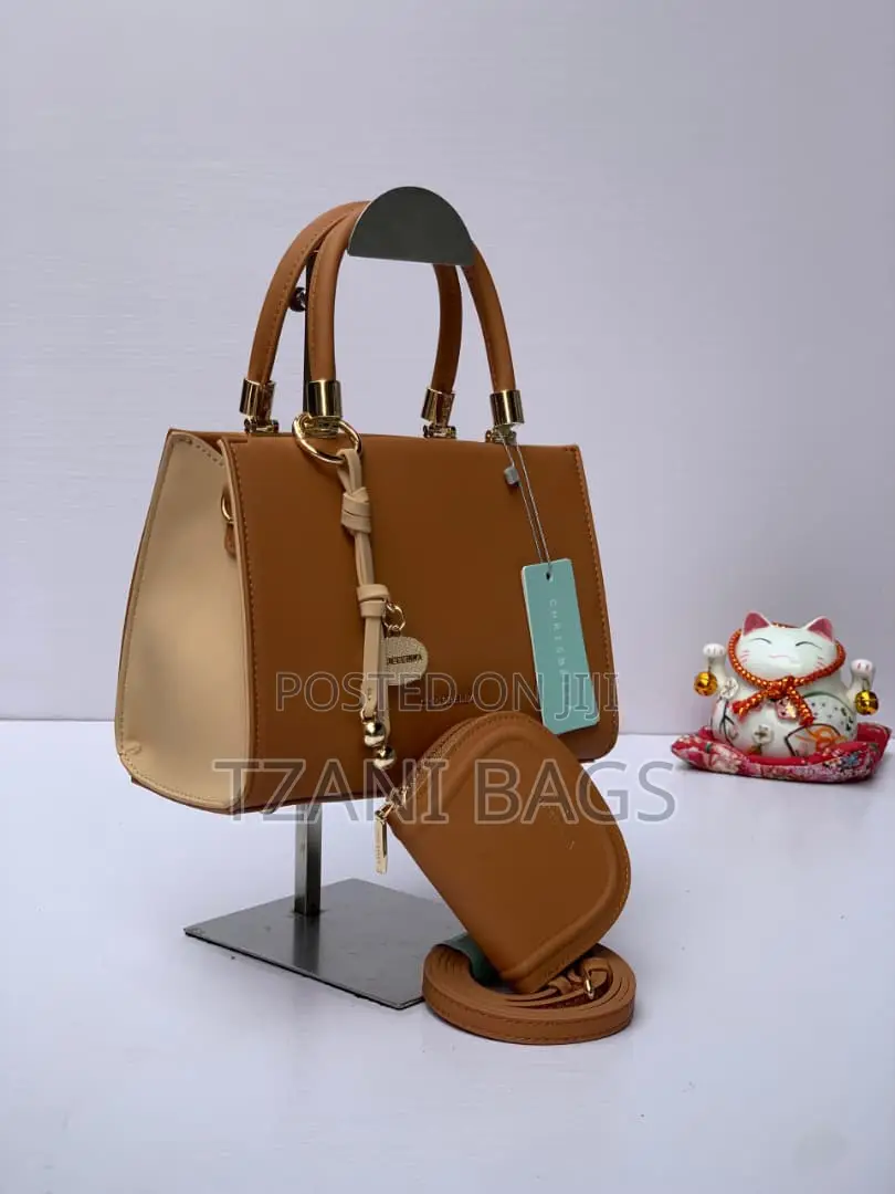 Chris Bella 2in1 Leather Handbag in Agege - Bags, Janny Oluwatosin | Jiji.ng