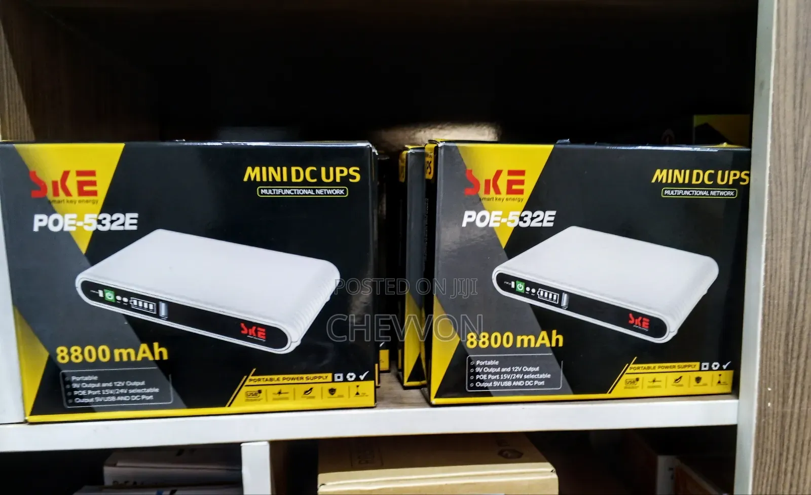 Ske Mini Dc Ups | 8800mah | Poe Power Bank for Wifi Router/CCTV for ...