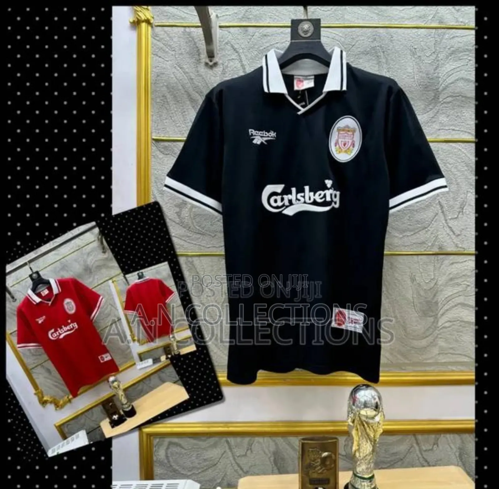 Liverpool Retro Jersey – Classic Carlsberg Edition in Wuse - Clothing, Adex Nano | Jiji.ng