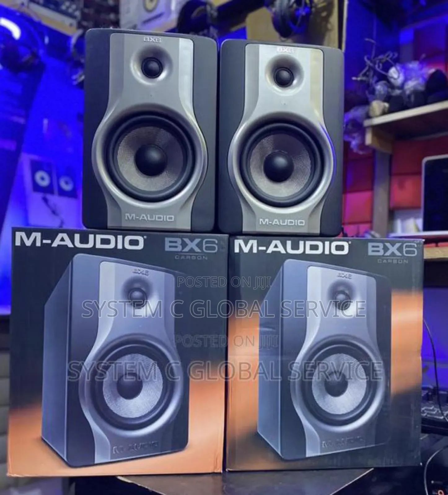 M Audio Bx6 Carbon Studio Monitor Speaker in Ojo - Audio & Music ...