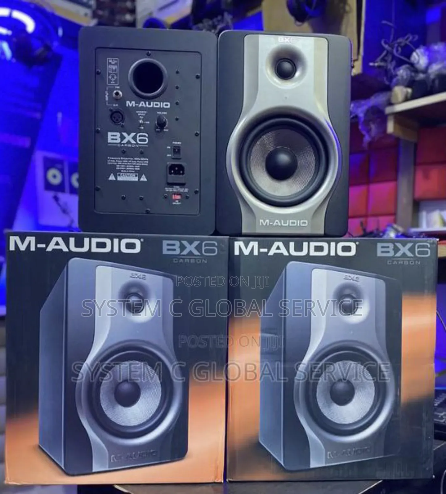 M Audio Bx6 Carbon Studio Monitor Speaker in Ojo - Audio & Music Equipment, System C Global ...