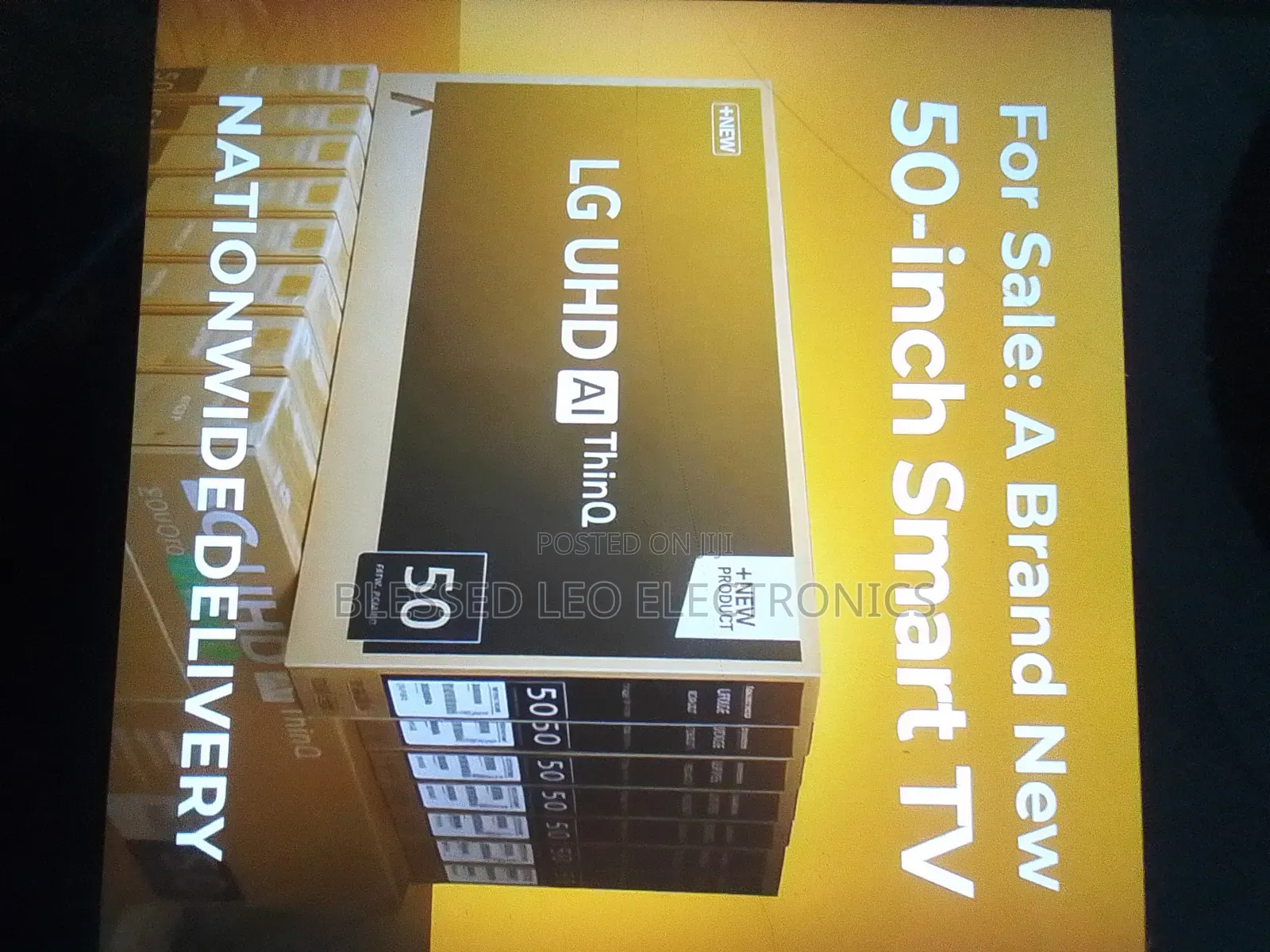 50 Inches With Real Processor Thinq 2025 Model in Alimosho - TV & DVD ...